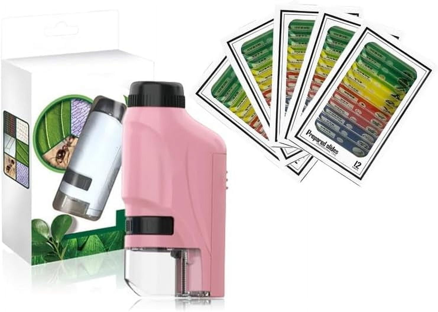 Little Marvin Microscope, Mini Microscope Handheld Mini Scope Portable ...