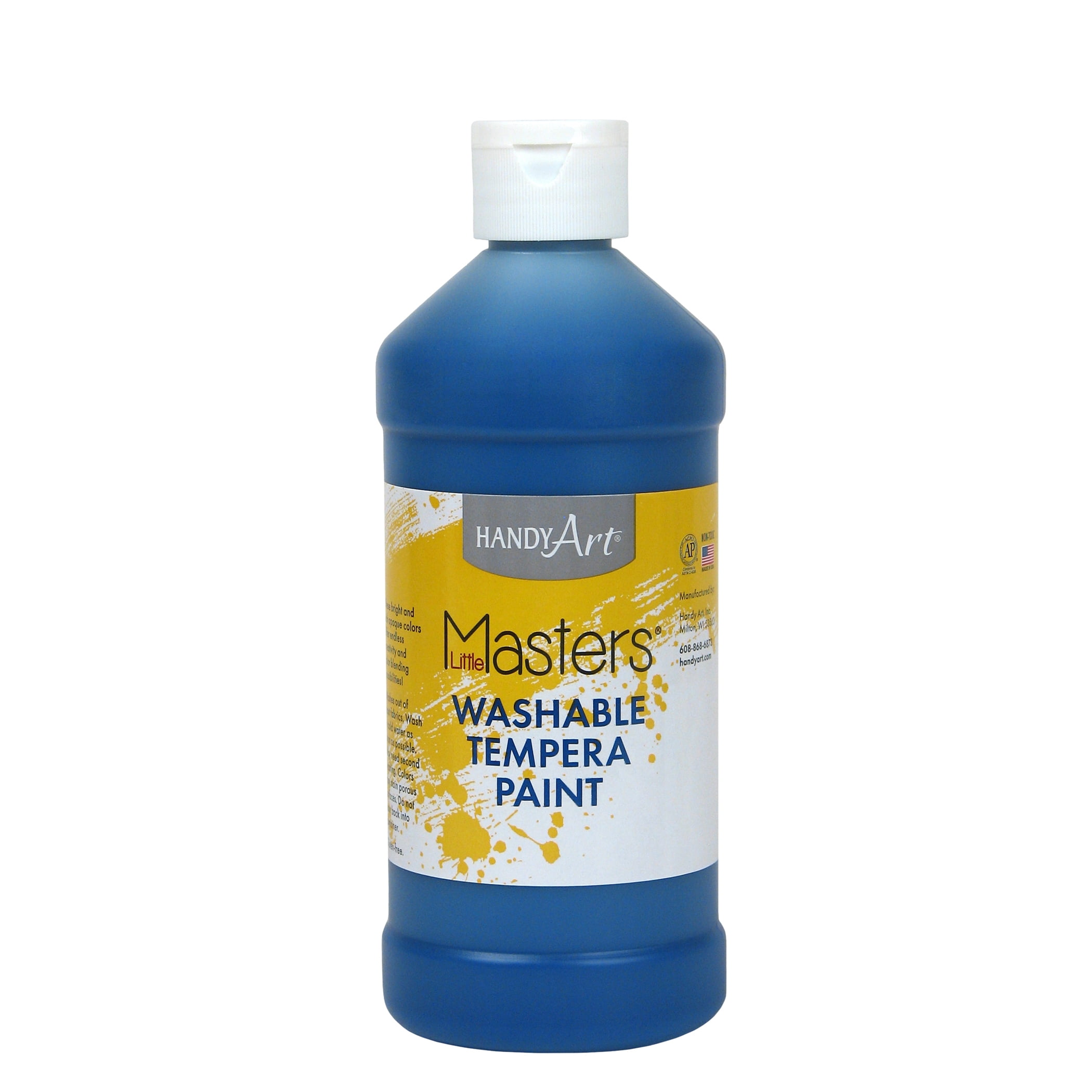 Little Masters™ Washable Paint, Blue, 16 oz., Set of 12 bottles ...
