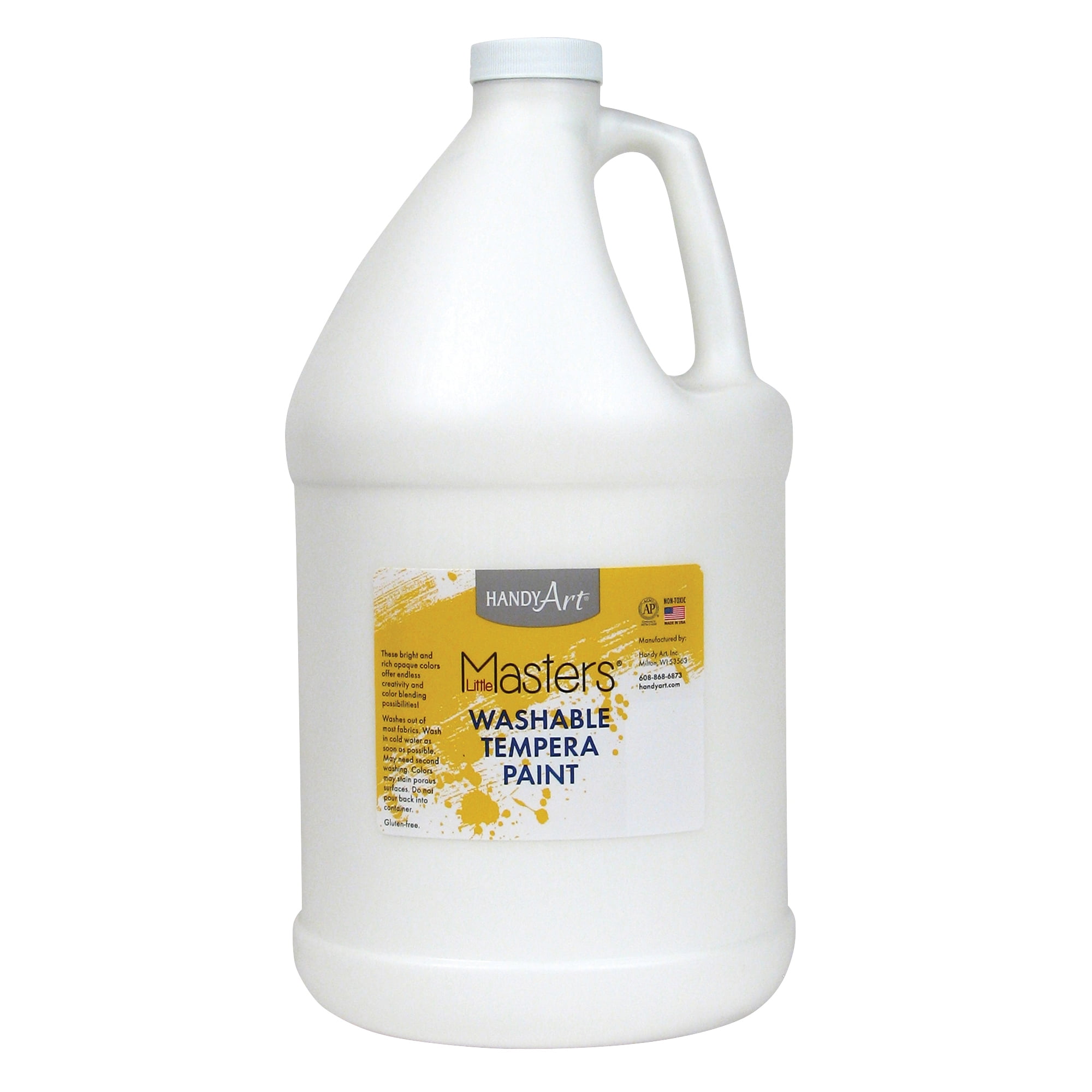 Little Masters™ Washable Paint, White, Gallon - Walmart.com