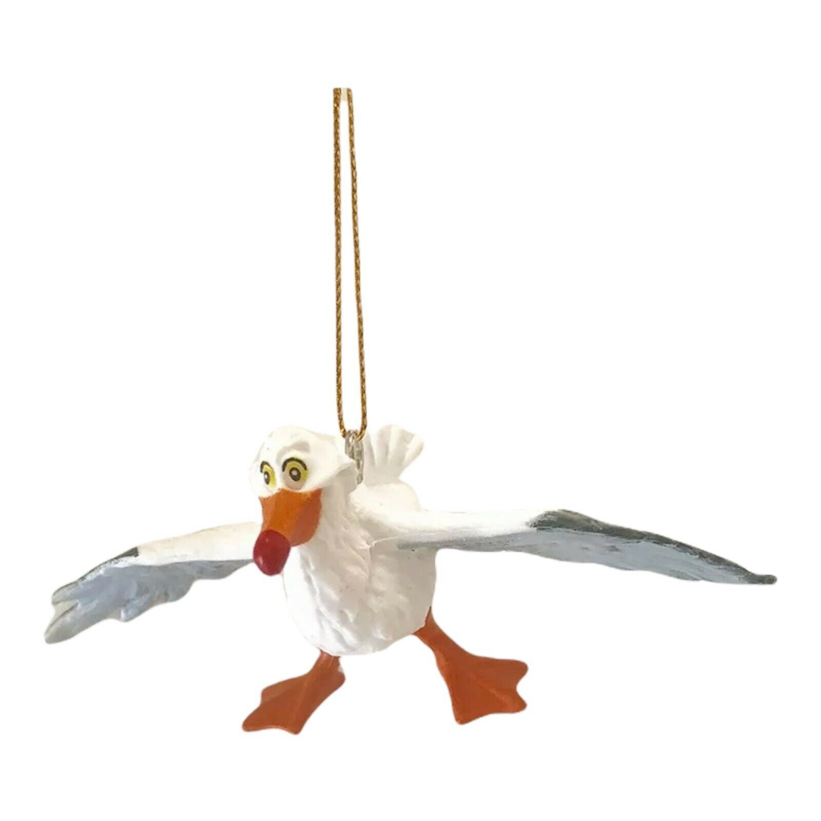 Little Mermaid 2.5" Scuttle Seagull Ornament Figure Figurine Charm Pvc ...
