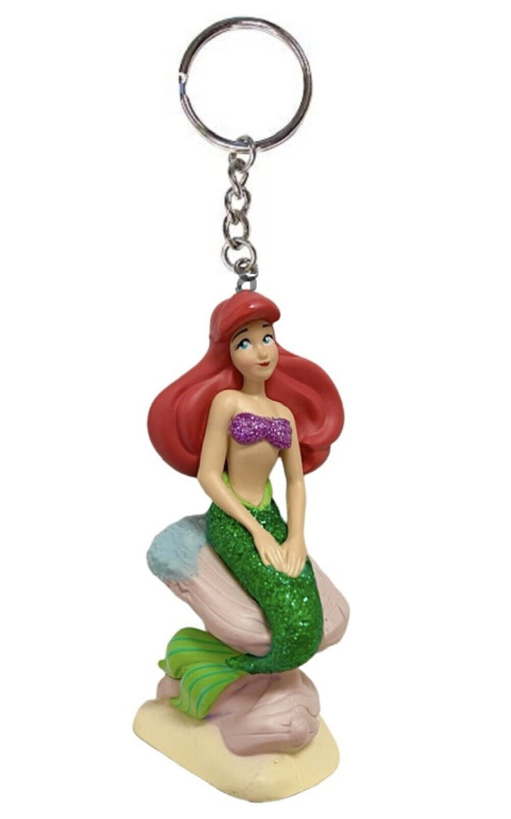 Little Mermaid Ariel Fish PVC Key Ring Keychain Figurine Figure Holiday ...