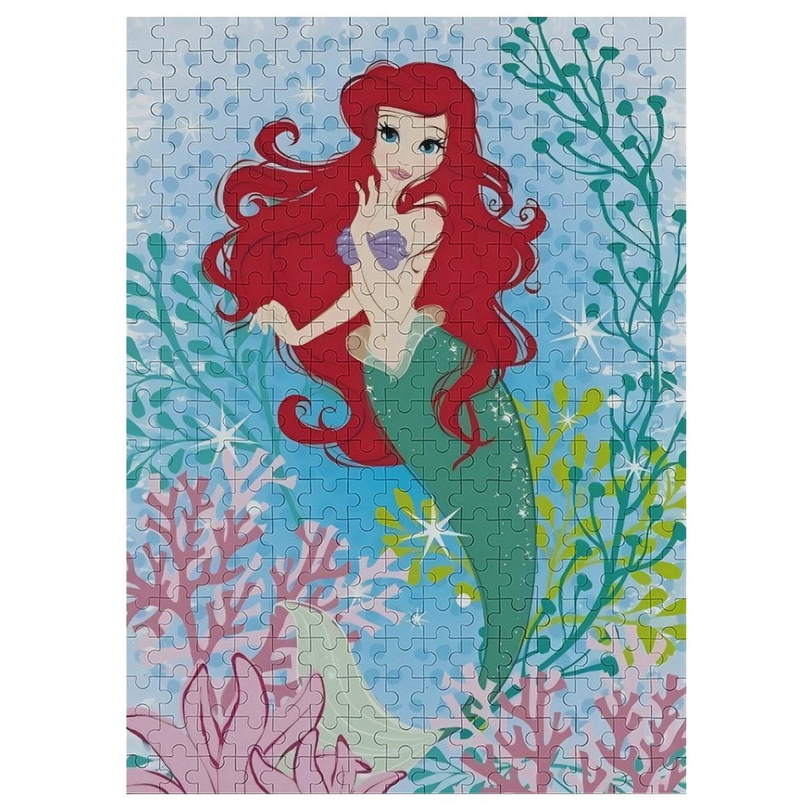 Little Mermaid Christmas Jigsaw Puzzles Interlocking puzzles for kids ...
