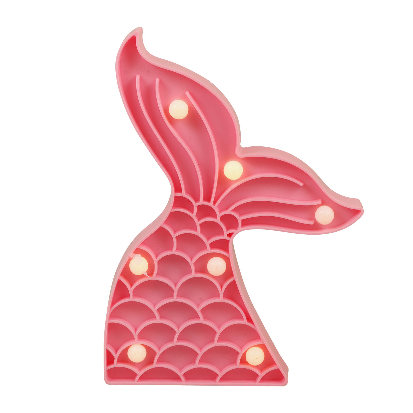 Little Mermaid LED Lamp Modeling Durable Night Light Compact Design ...