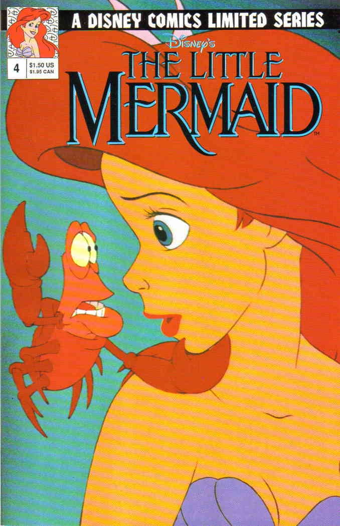 Little Mermaid Limited Series, The (Disney's ) #4A VF ; Disney Comic ...
