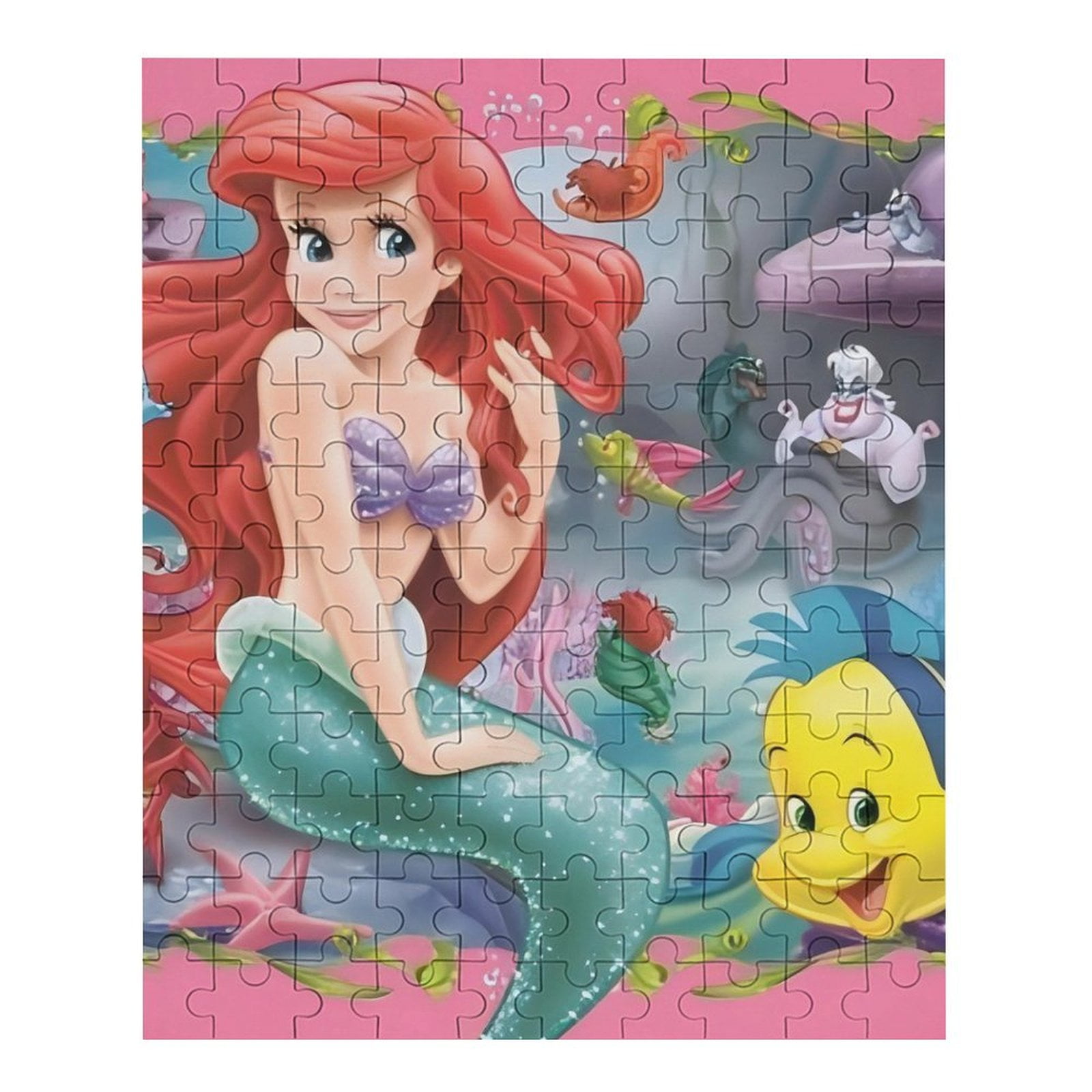 Little Mermaid Puzzles for Kids Interactive Brain Teasers for Adults ...