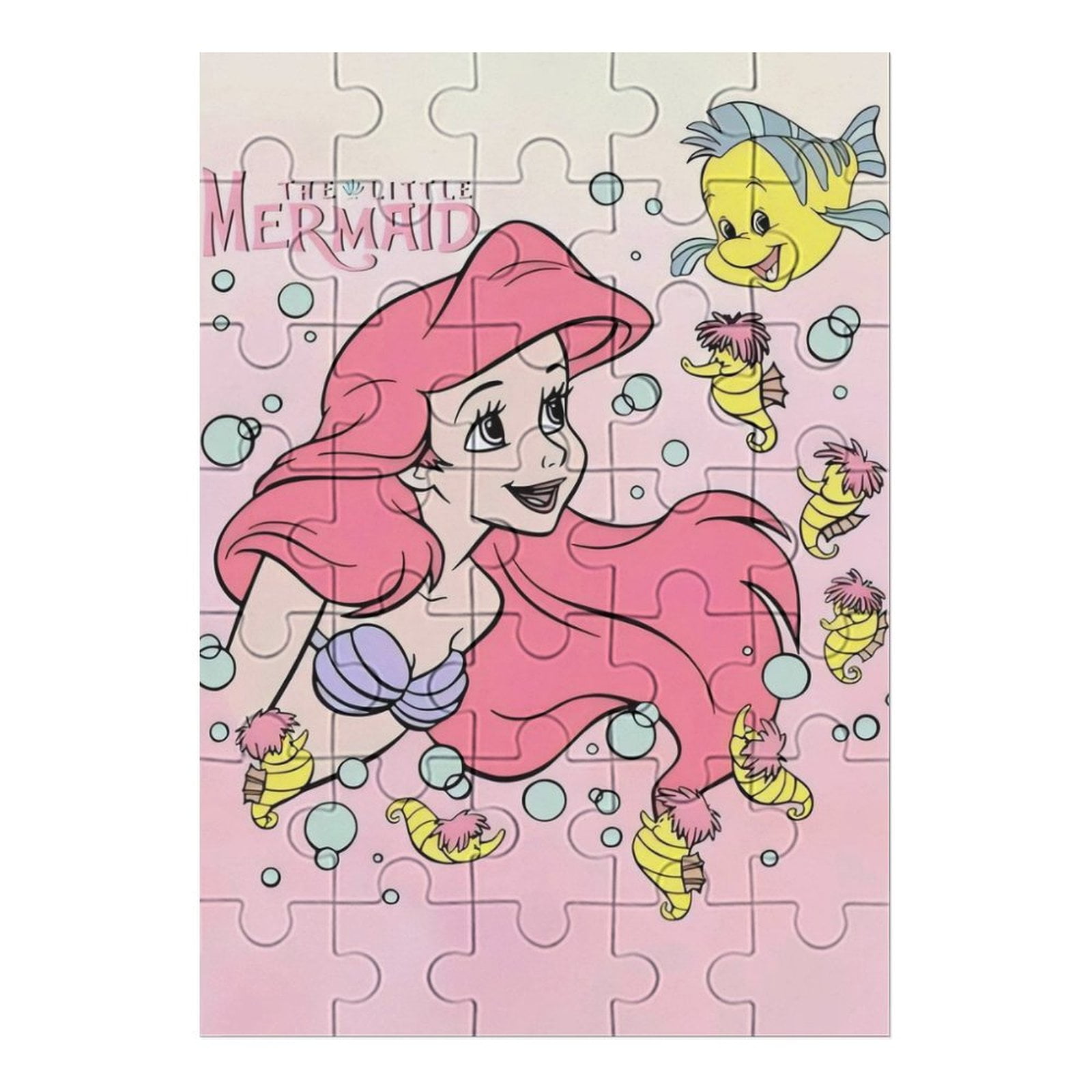 Little Mermaid Puzzles for Kids Interactive Brain Teasers for Adults ...