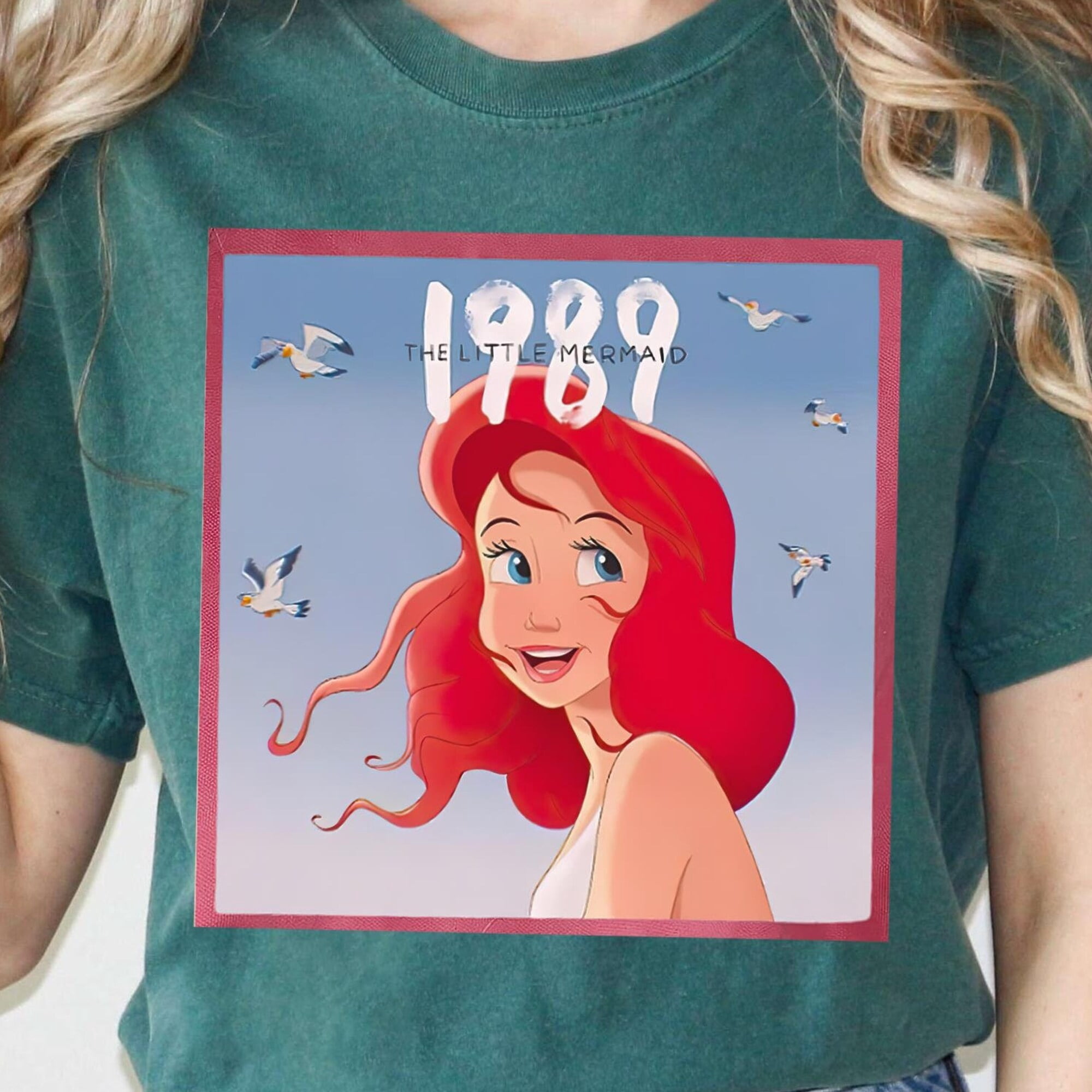 Little Mermaid Shirt Disney Ariel39S Version T-shirt Princess Ariel Tee ...