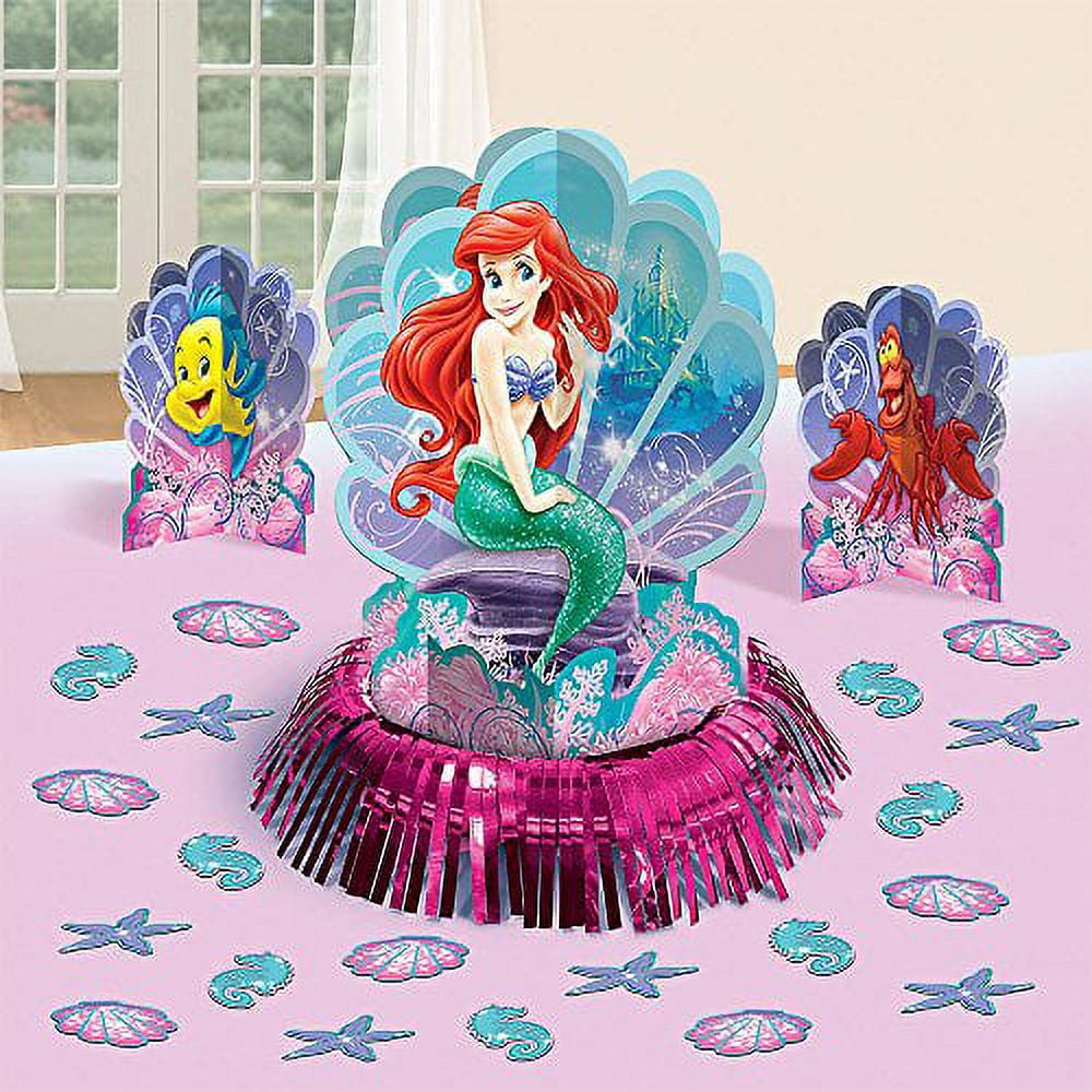 Little Mermaid Table Decorating Kit (Each) - Walmart.com