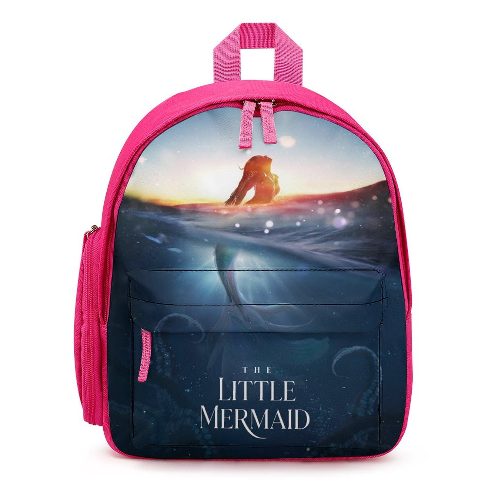 Little Mermaid Toddler Kids Backpack Preschool Kindergarten School Bag ...