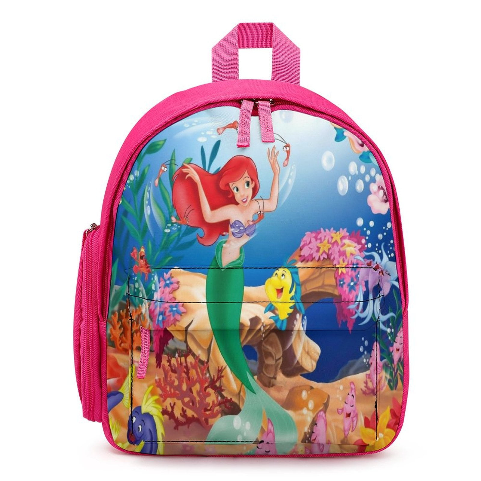 Little Mermaid Toddler Kids Backpack Preschool Kindergarten School Bag ...