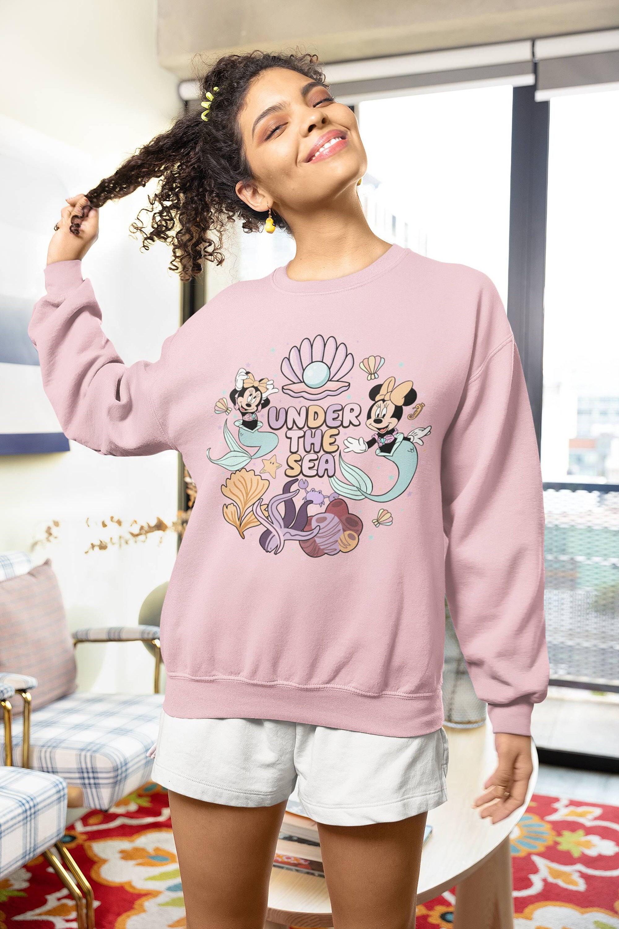 Little Mermaid Under The Sea PNG File | Minnie Mermaid | Ariel Princess ...