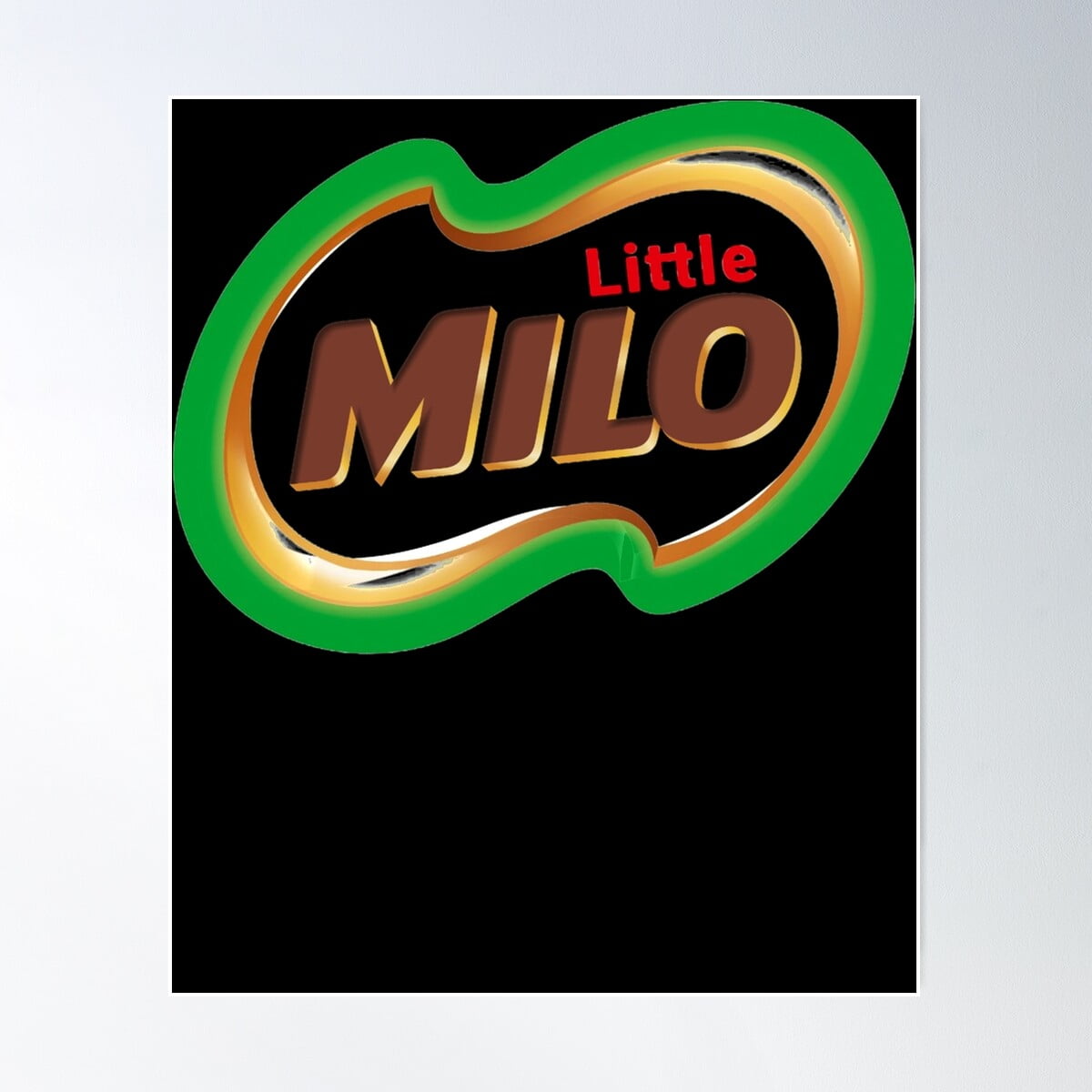 Little Milo Drink Poster Wall Art, Modern Wall Decor For Living Room ...