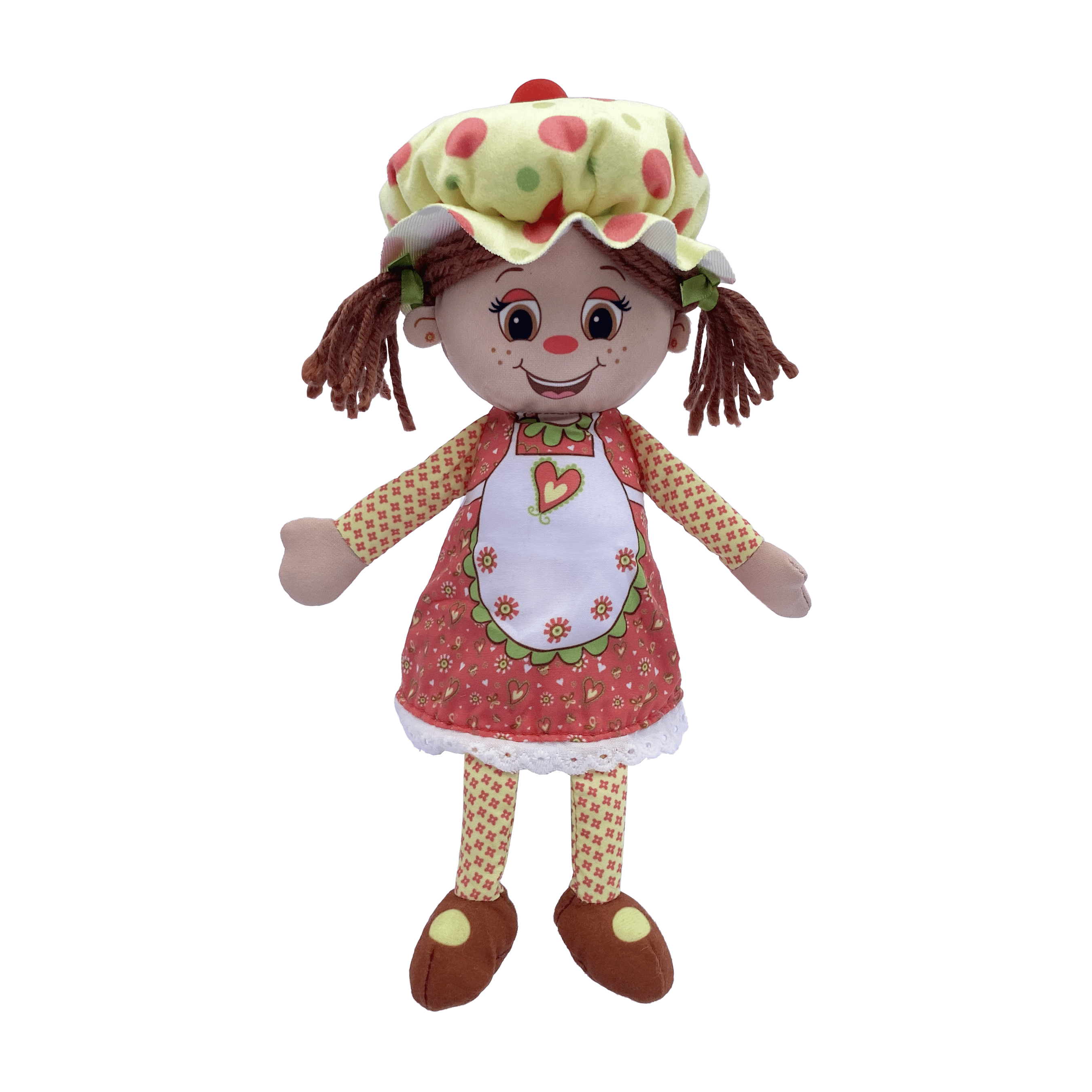 Little Miss Coconut 9in Soft Doll flips into a Muffin