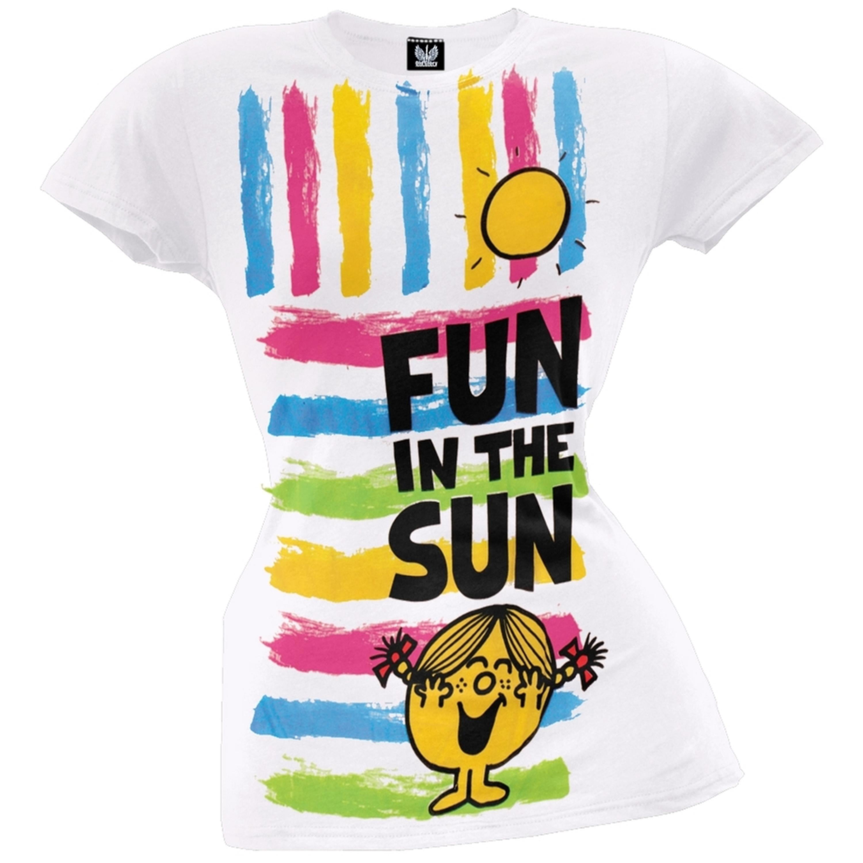 Little Miss - Fun In The Sun Juniors T-Shirt - Walmart.com