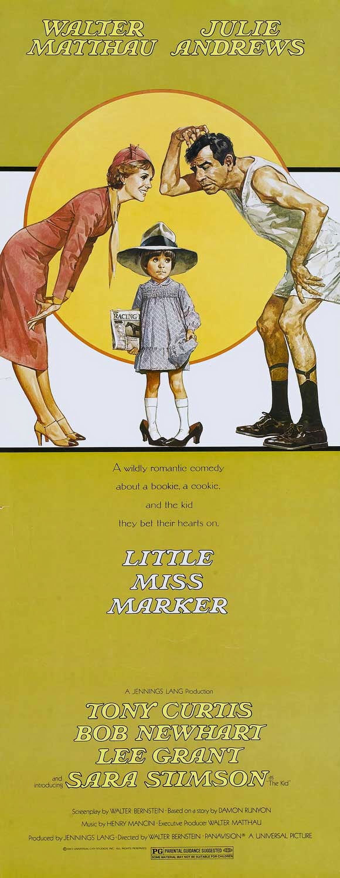 Little Miss Marker POSTER (14x36) (1934) (Insert Style A) - Walmart.com