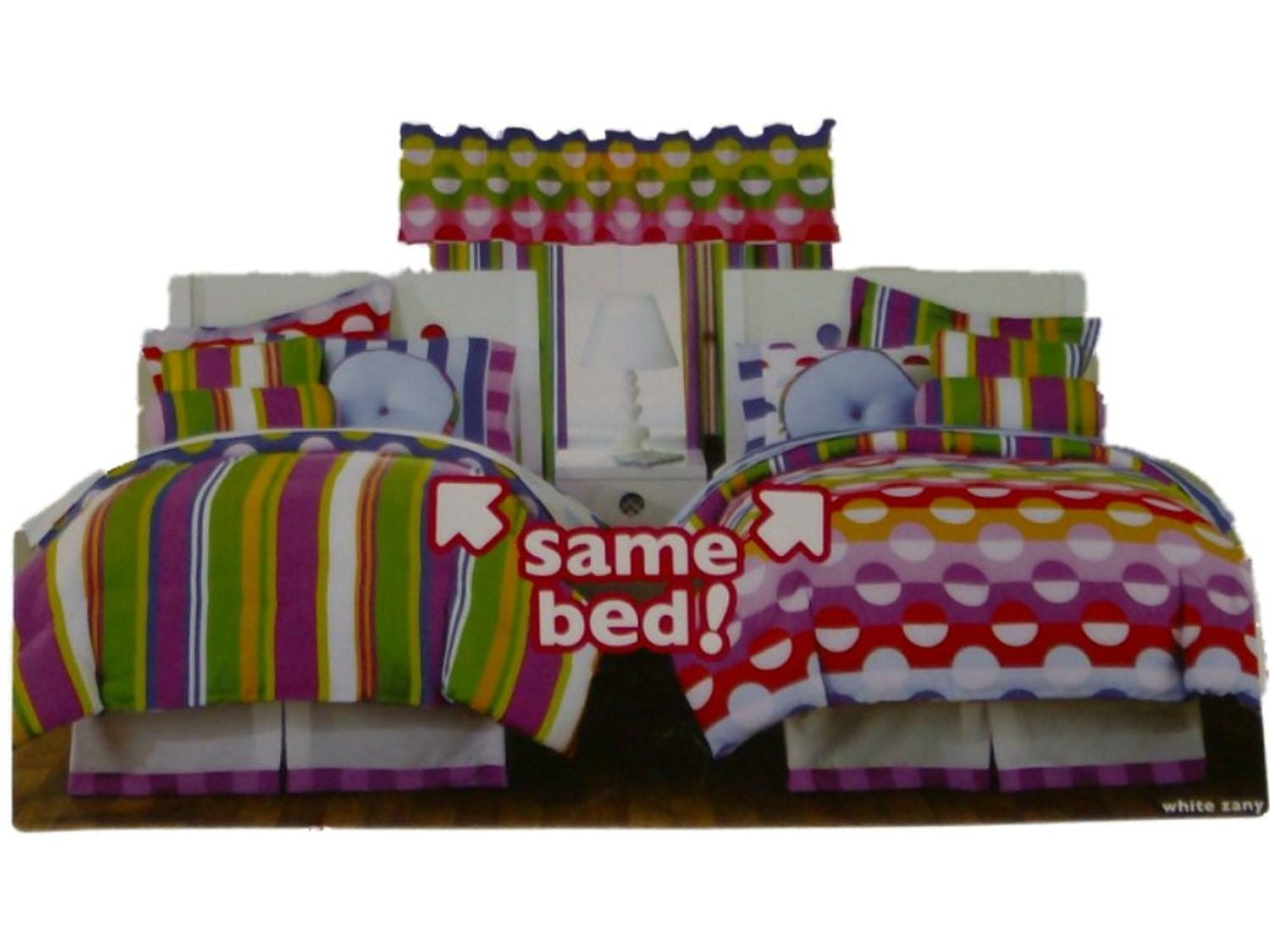 Little Miss Matched Full Bed in a Bag Dots & Stripes Comforter Set ...