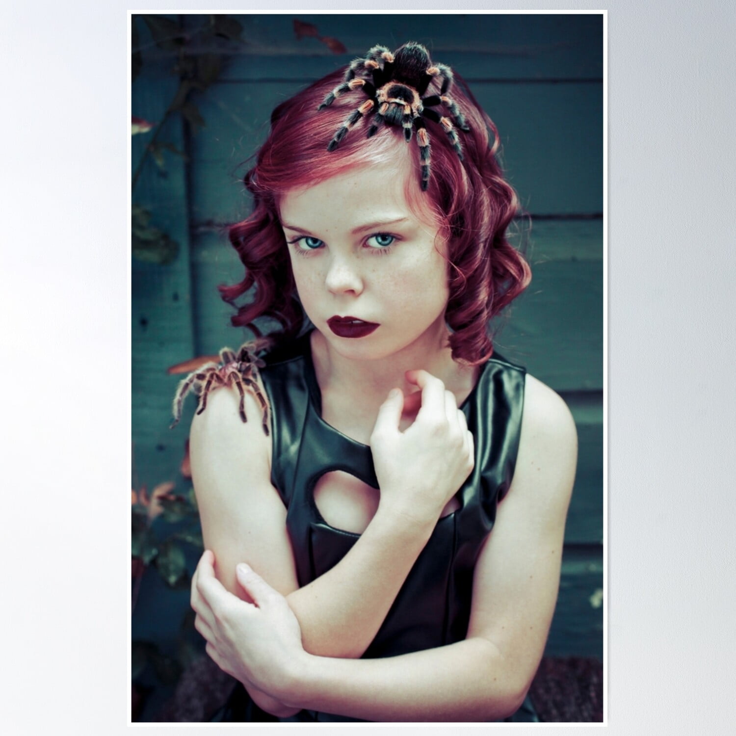 Little Miss Muffet Poster Wall Art, Modern Wall Decor, 16x24 UNFRAMED ...