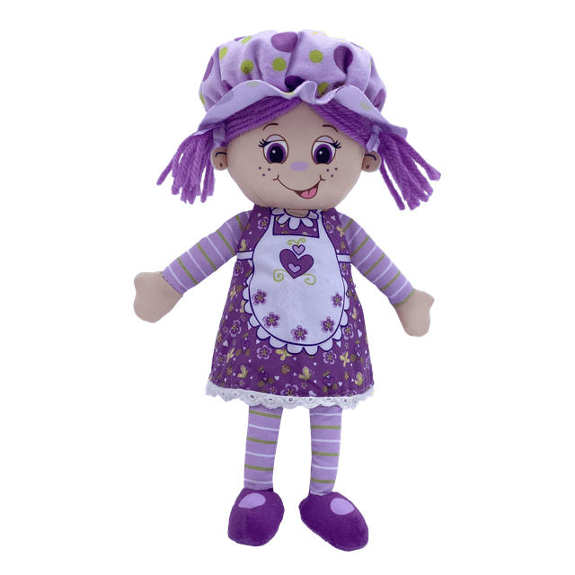 Little Miss Plum 9in Soft Doll flips into a Muffin - Walmart.com