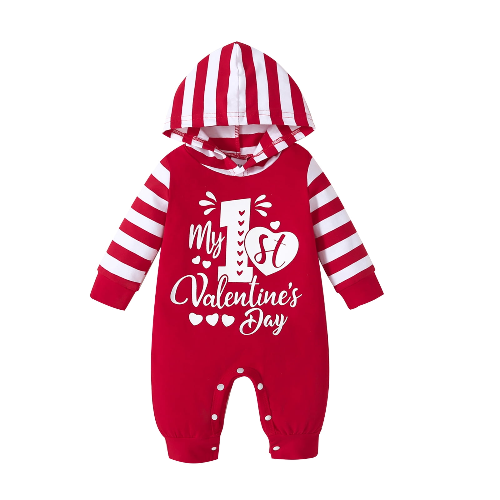 Little Miss Sassy Valentine's Day Newborn Baby Boy Girl Romper Outfit Baby Bodysuit Jumpsuit ...
