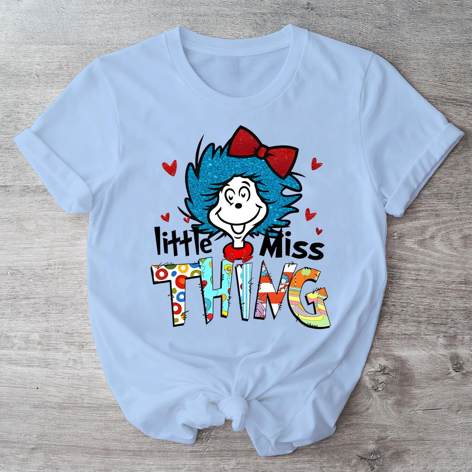 Little Miss Thing Reading Shirt, Fun School Teacher Tee, Cute Classroom ...