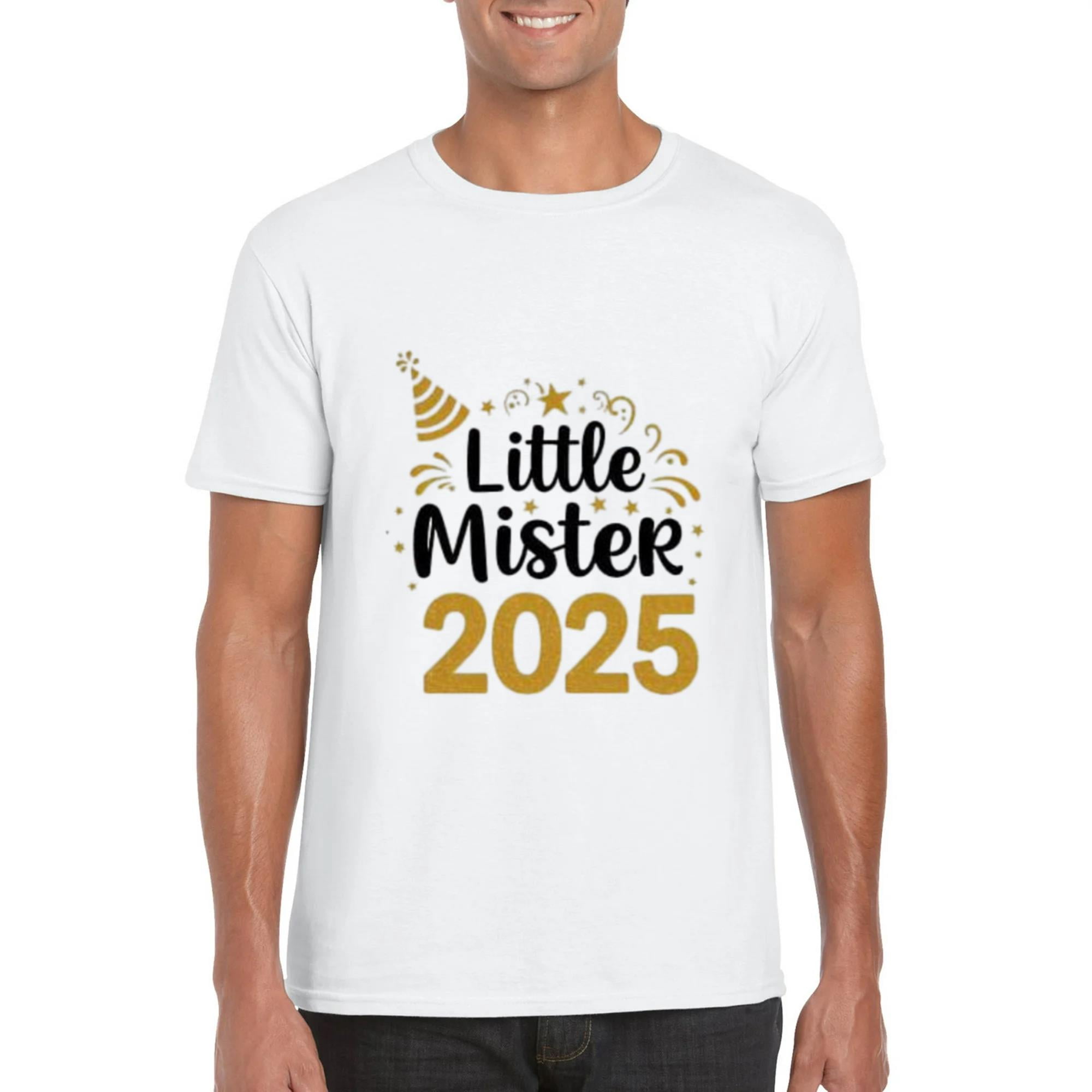 Little Mister 2025 Cute Boy Character Funny Slogan Future Event Year ...