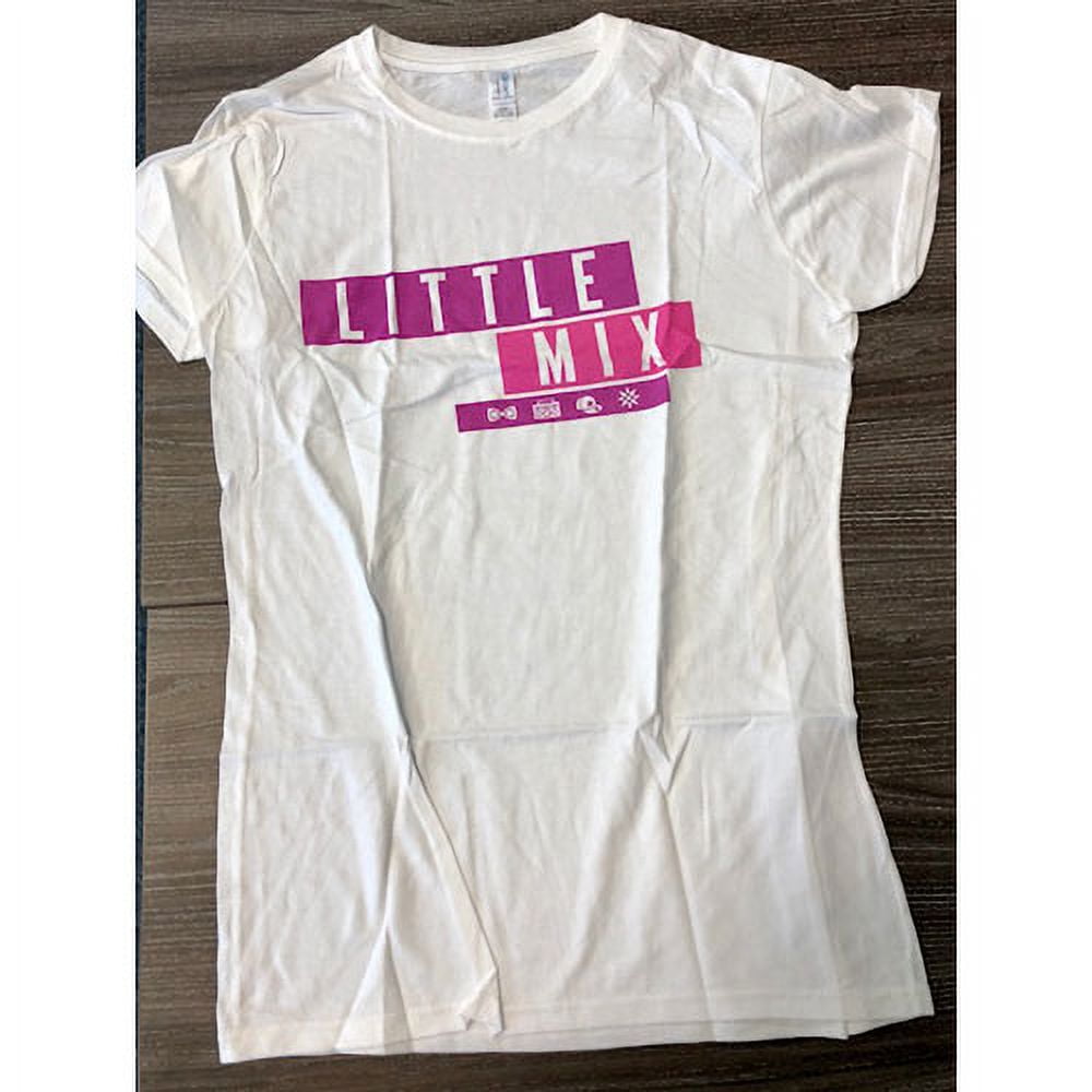 Little Mix Ladies T-Shirt: Logo Purple/Pink (Ex Tour) (Large) - Walmart.com
