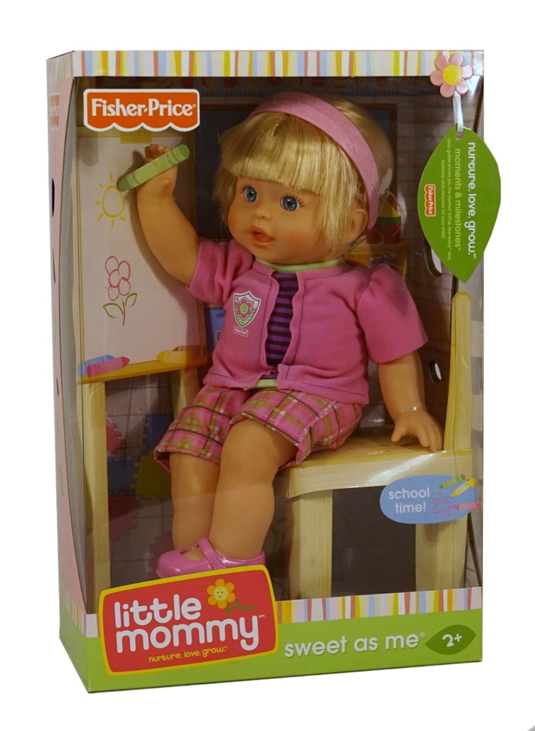 Little Mommy Sweet as Me Doll - Play School Time - Walmart.com