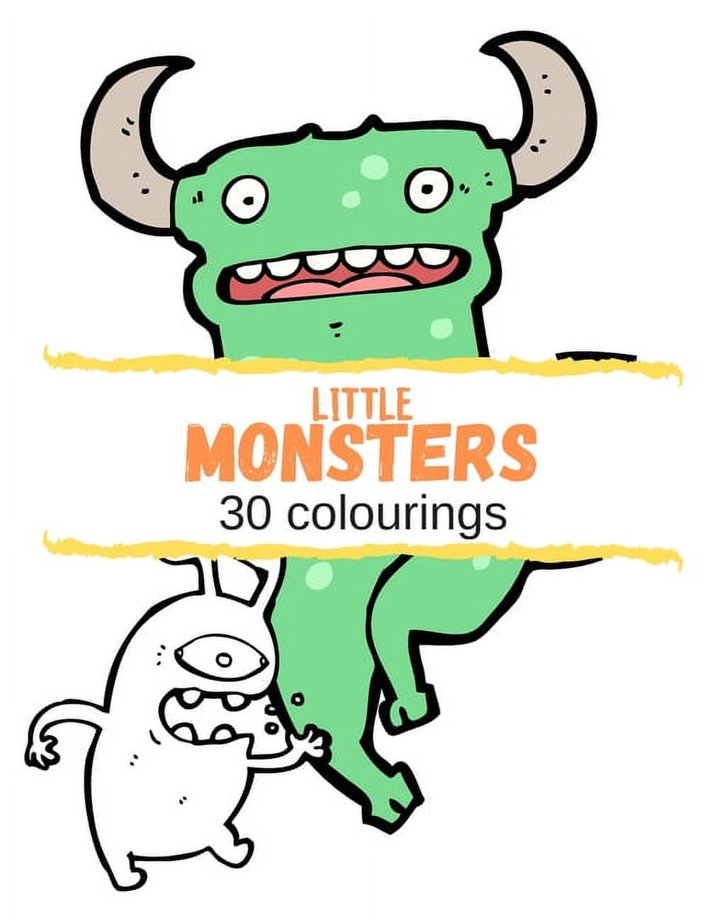 Little Monsters: 30 colourings (Paperback) - Walmart.com