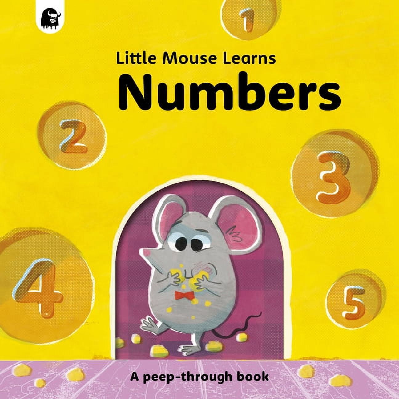 Little Mouse Learns Numbers: A Peep-Through Book, (Board Book ...