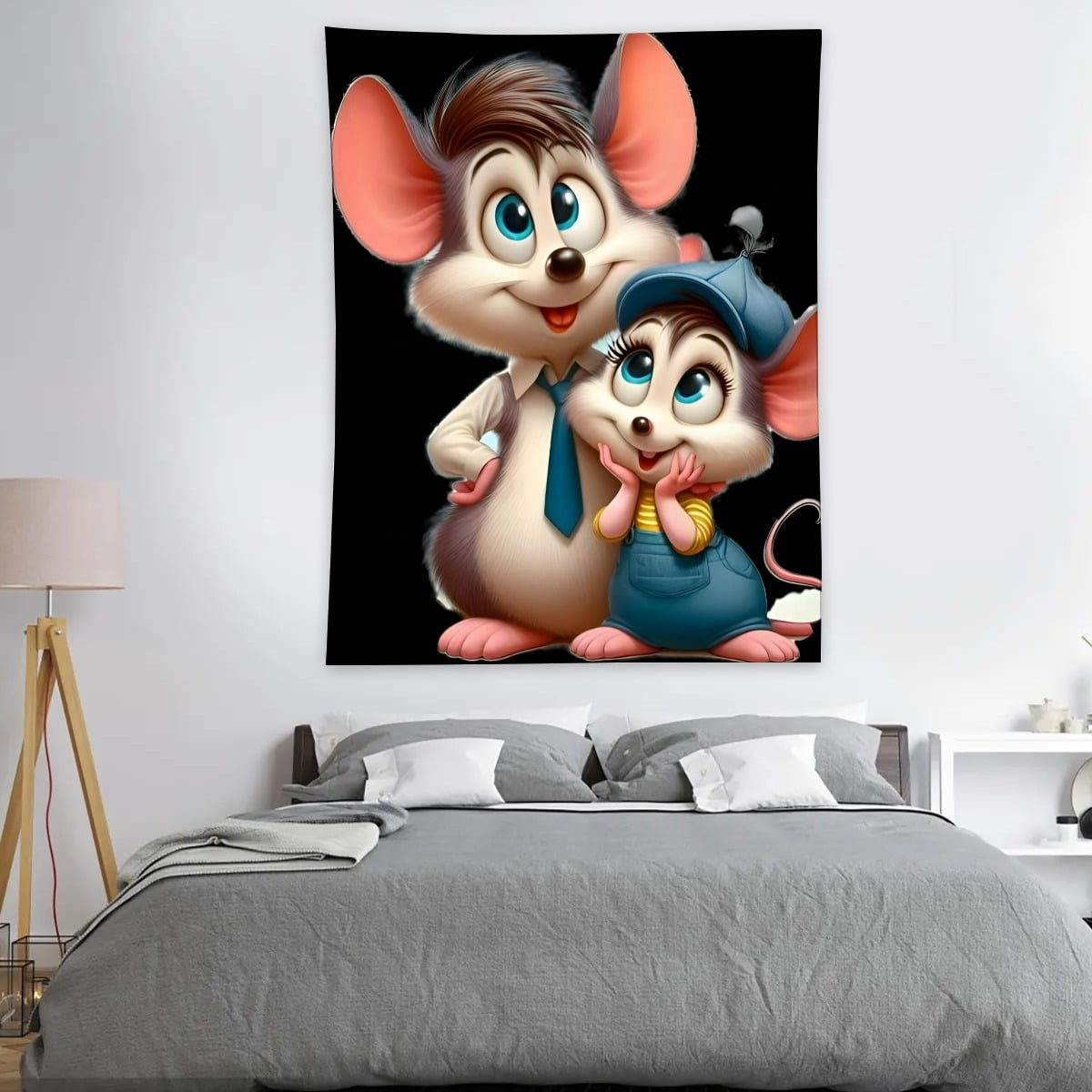 Little Mouse On The Prairie Tapestry 40 x 60 Inches With Vivid Colors ...