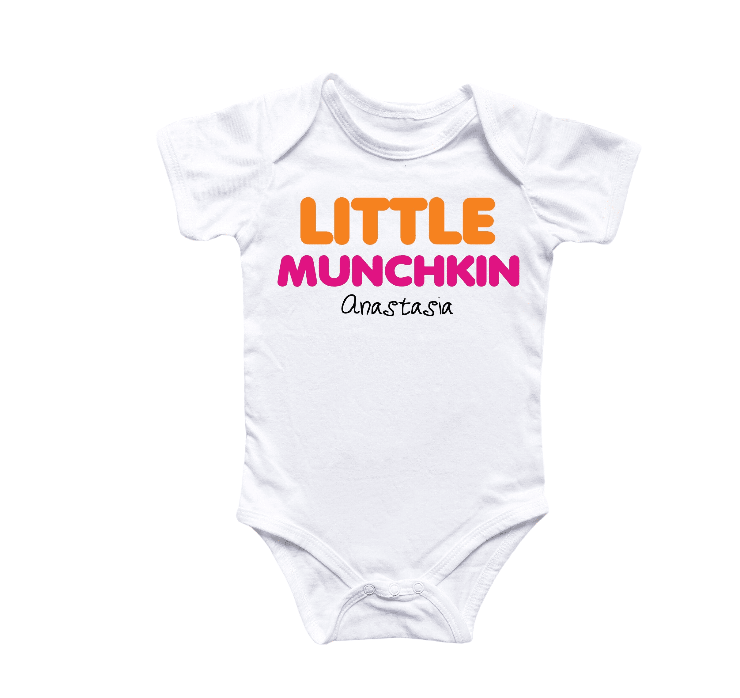 Little Munchkin Donut - Baby Boy Girl Clothes Infant Bodysuit Funny ...