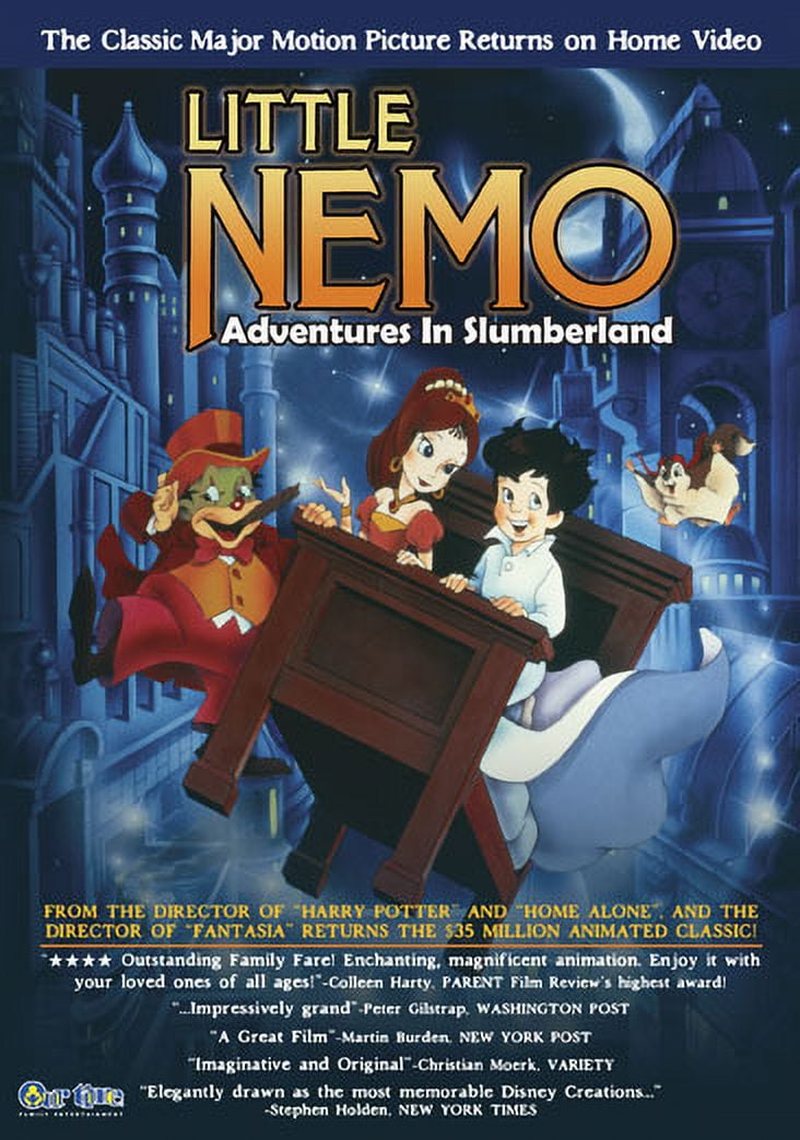 Little Nemo: Adventures in Slumberland (DVD) NEW - Walmart.com
