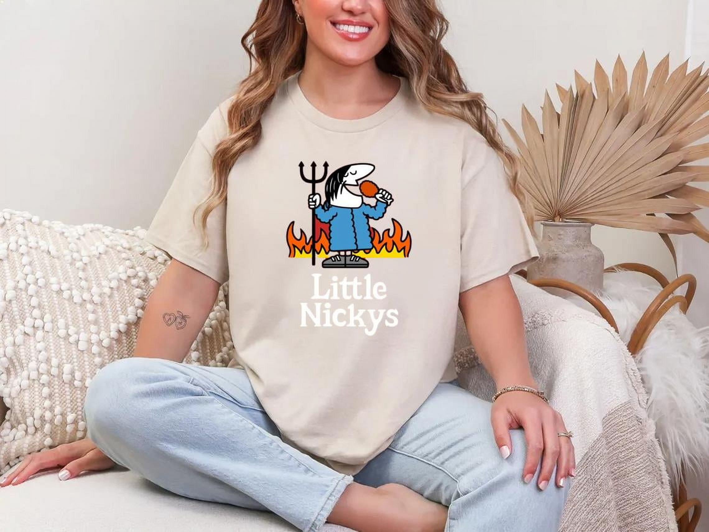 Little Nickys Funny Retro Movie Parody Devil Humor T-shirt, for men ...