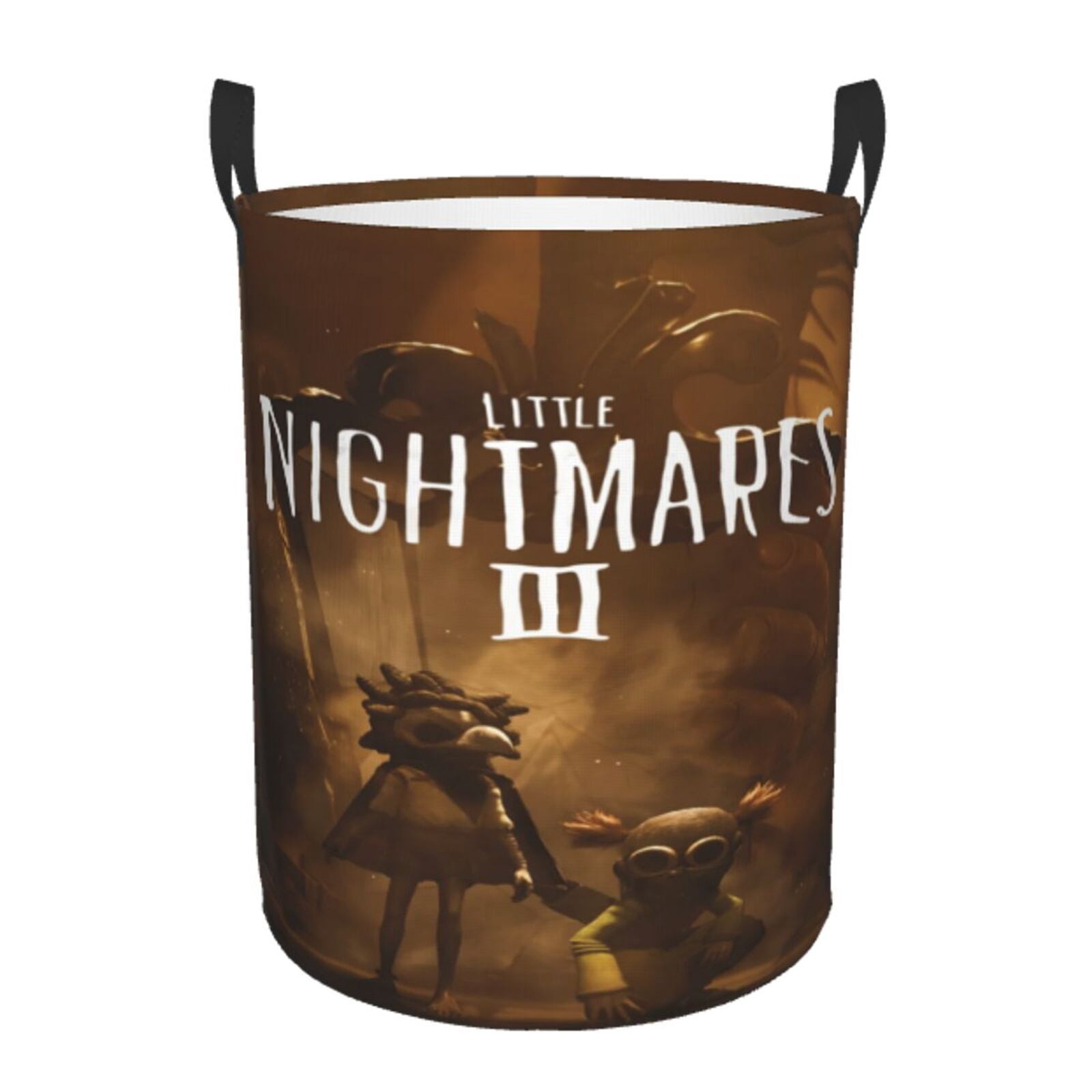 Little Nightmare 3d Graphic Flame Laundry Basket Fire Flame Clothes ...