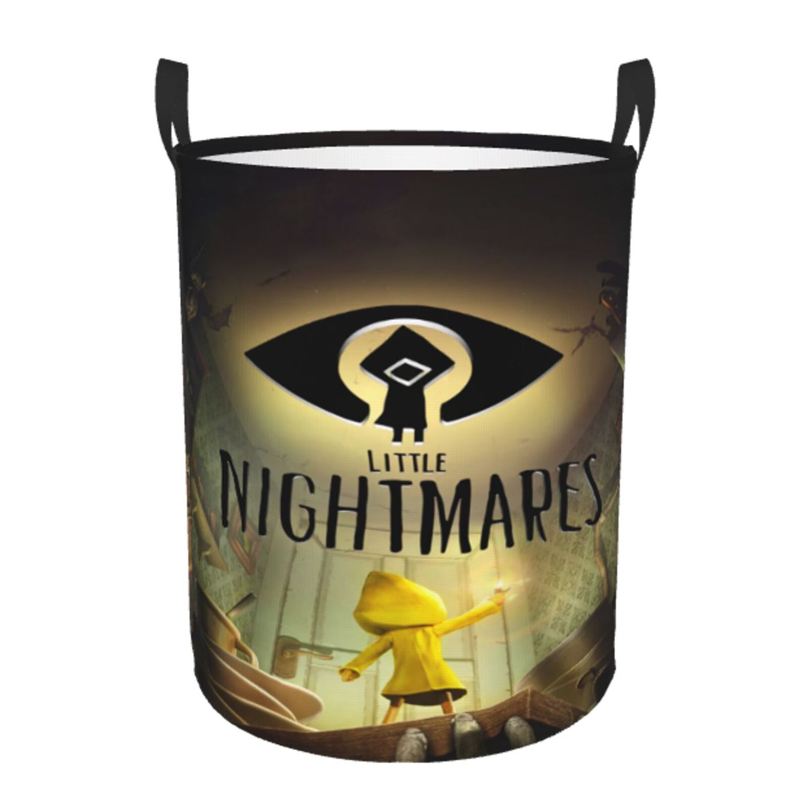 Little Nightmare 3d Graphic Flame Laundry Basket Fire Flame Clothes ...