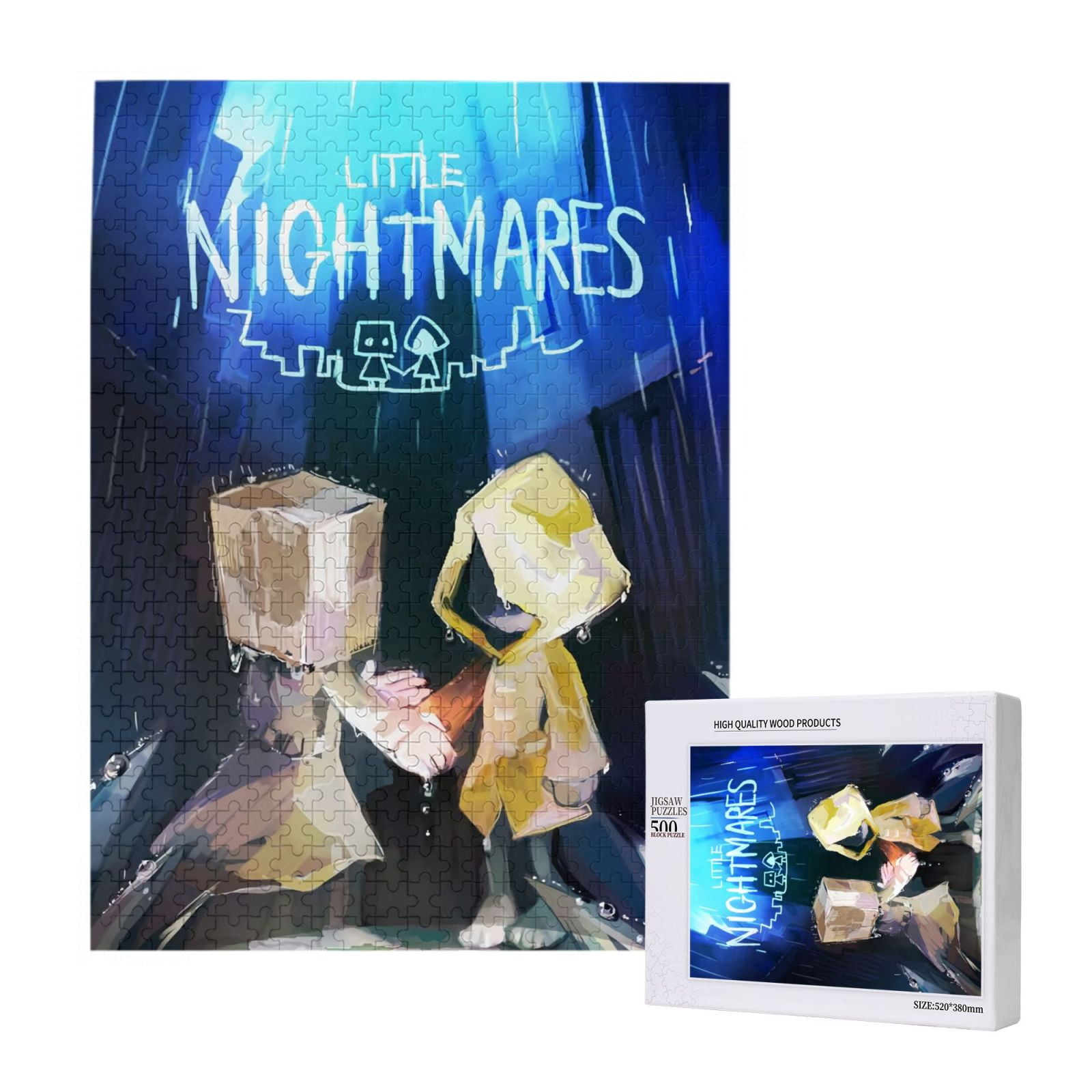 Little Nightmares 1000 Piece Jigsaw Puzzle for Kids Adults, Colorful ...