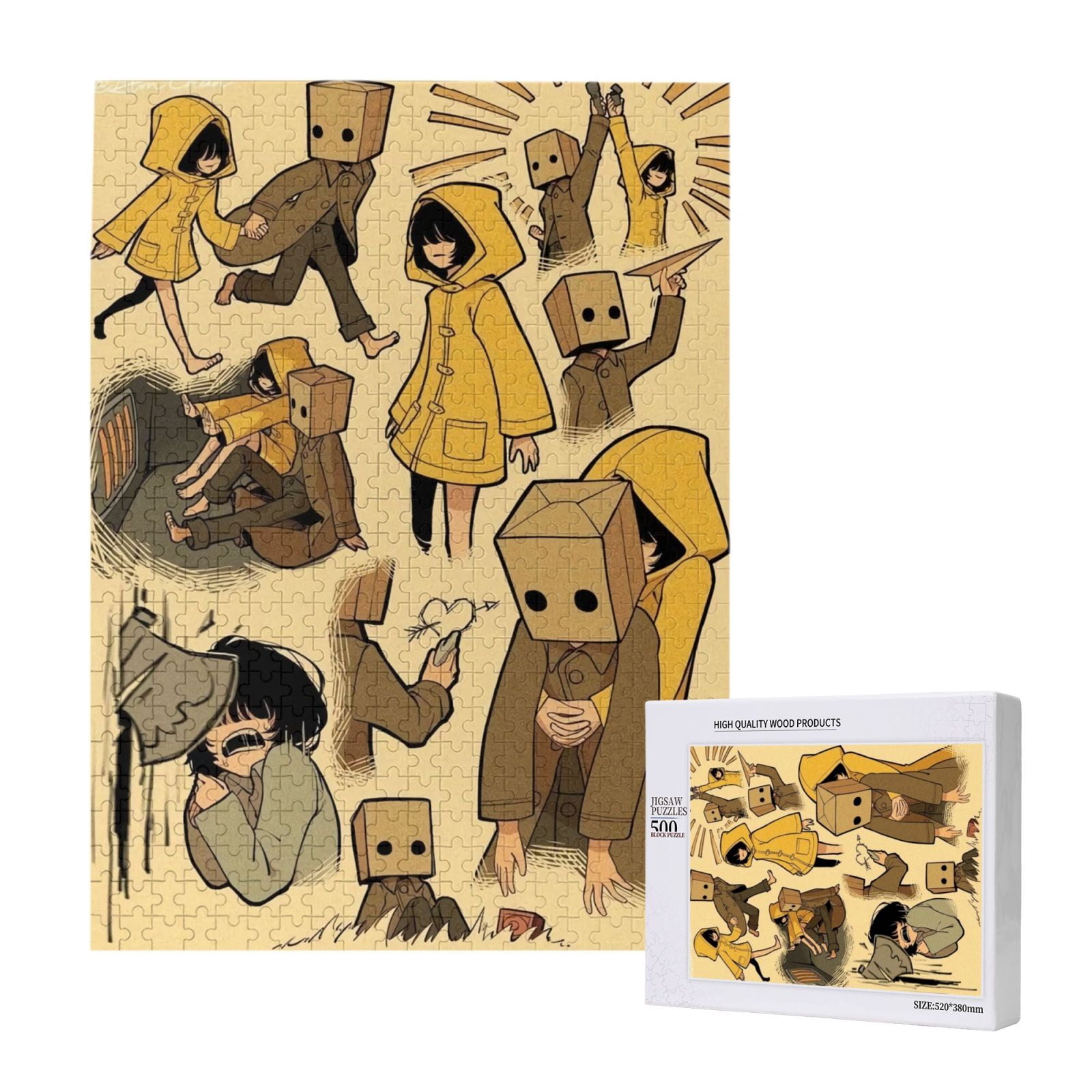 Little Nightmares 300 Piece Jigsaw Puzzle for Kids Adults, Colorful ...