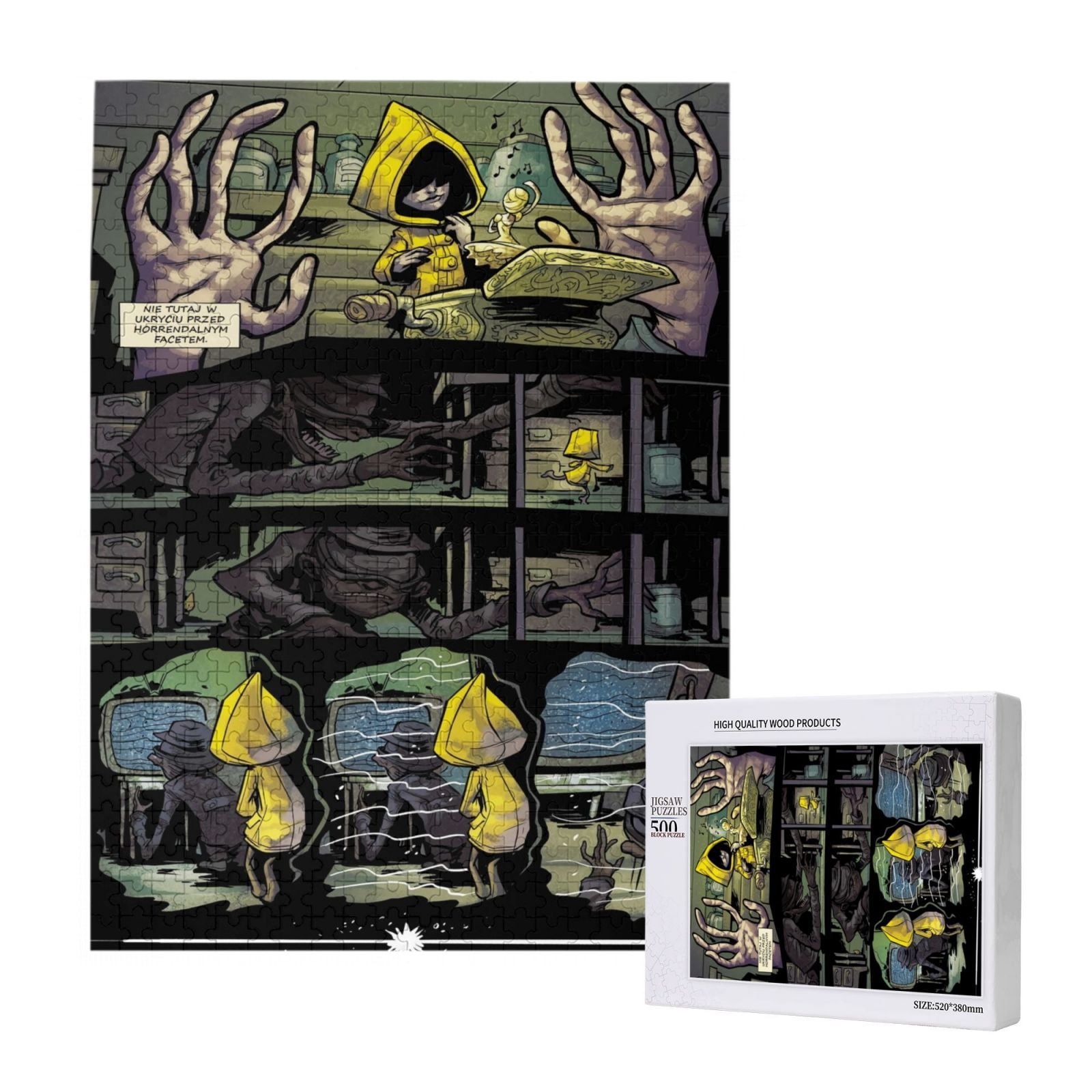Little Nightmares 300 Piece Jigsaw Puzzle for Kids Adults, Colorful ...