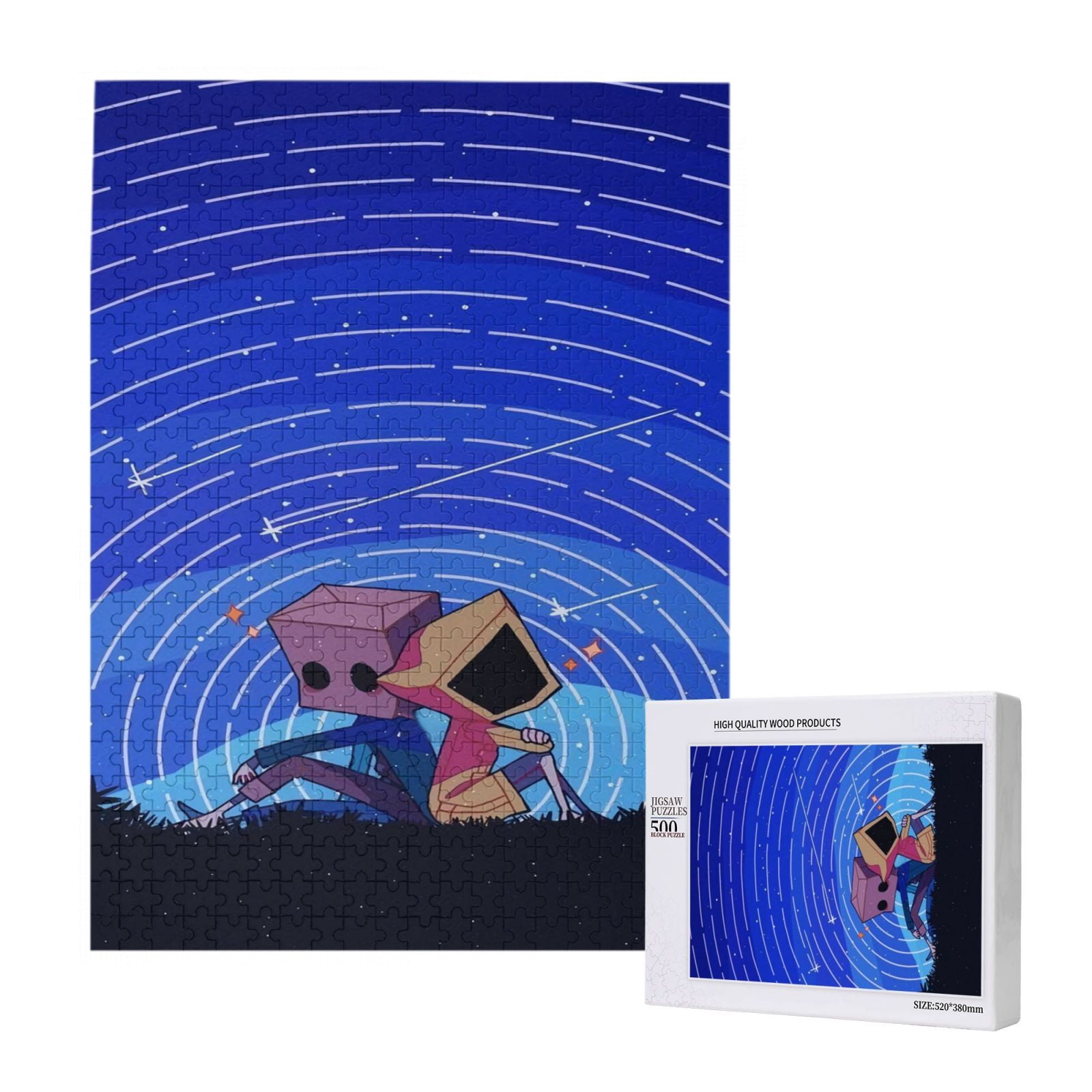 Little Nightmares 300 Piece Jigsaw Puzzle for Kids Adults, Colorful ...