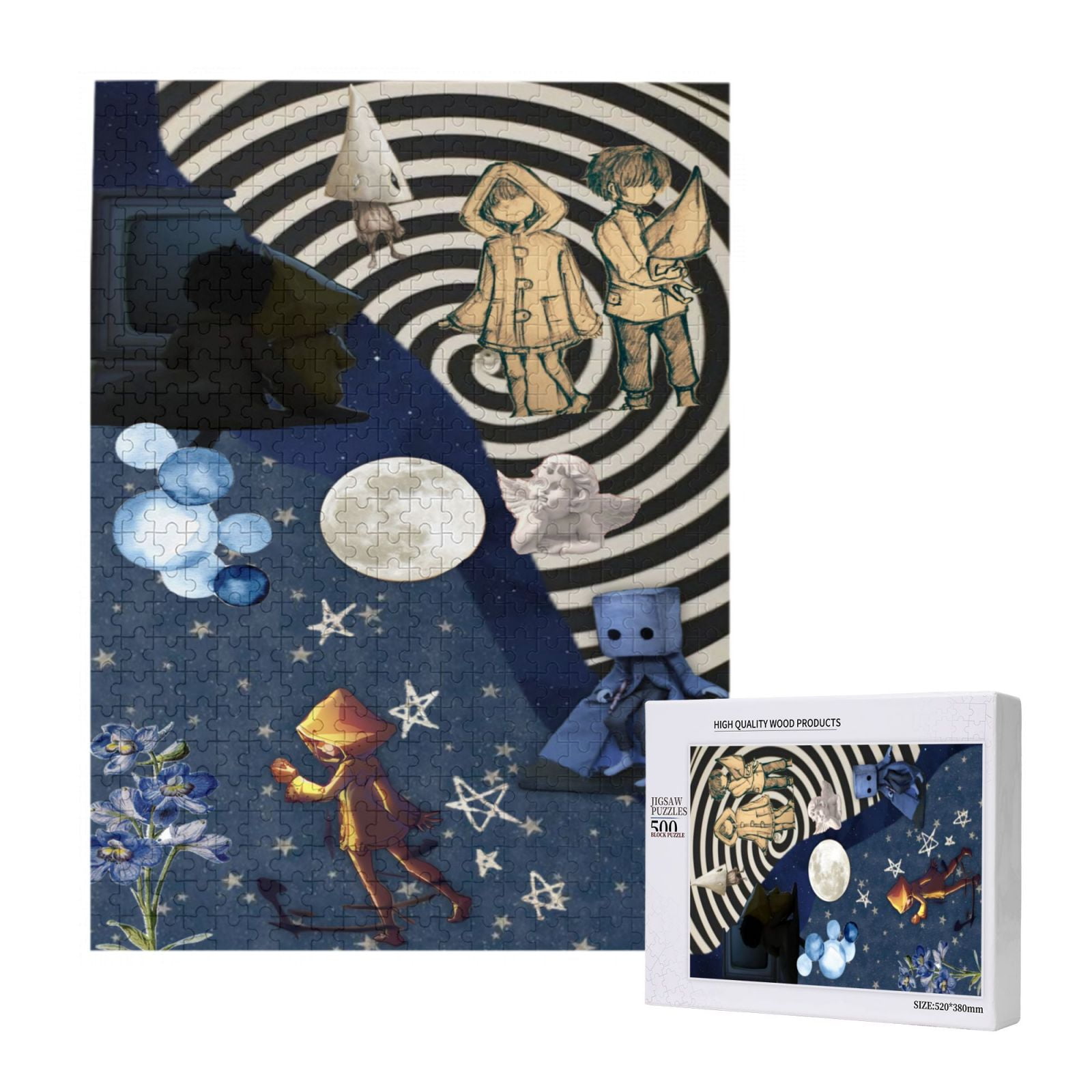 Little Nightmares 500 Piece Jigsaw Puzzle for Kids Adults, Colorful ...