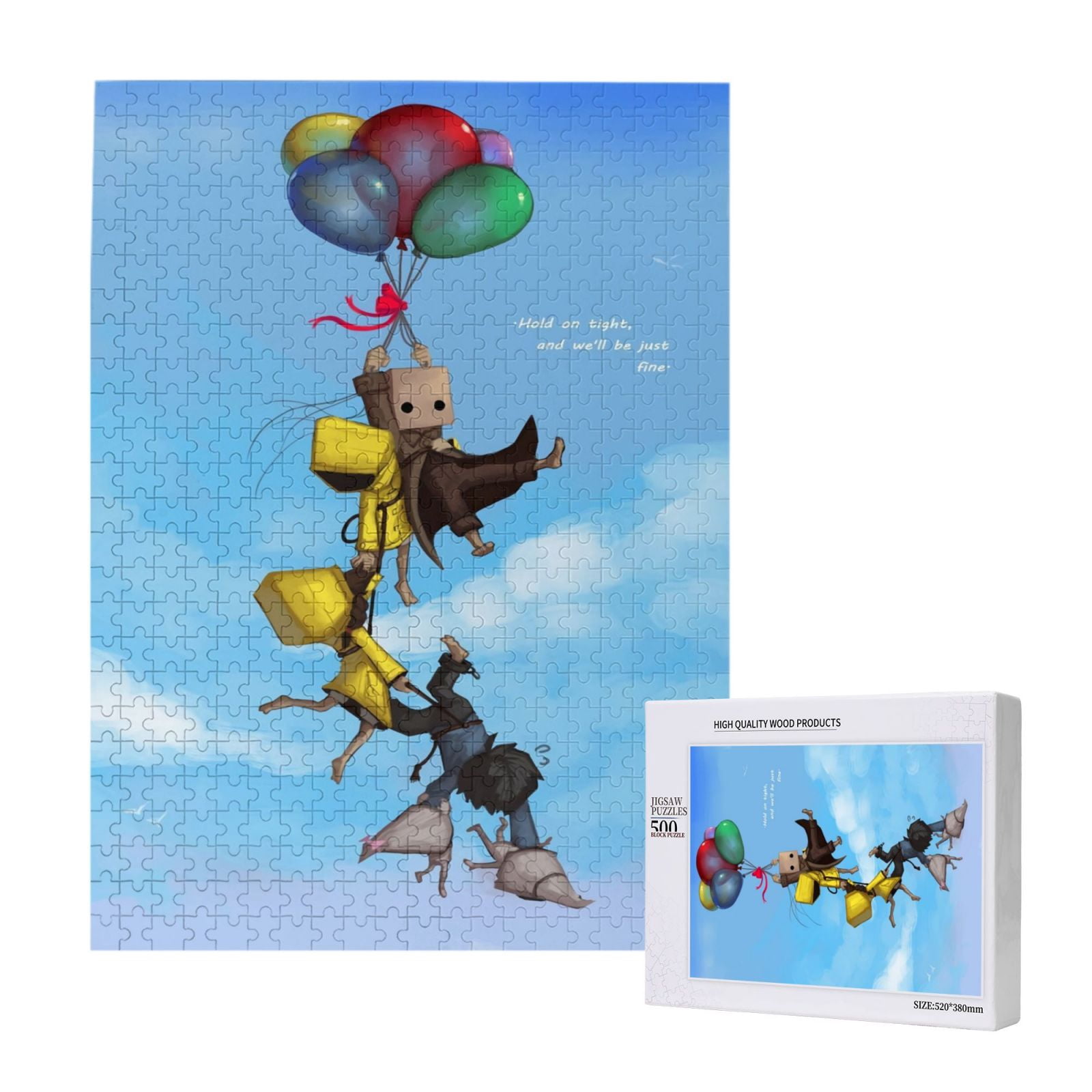 Little Nightmares 500 Piece Jigsaw Puzzle for Kids Adults, Colorful ...