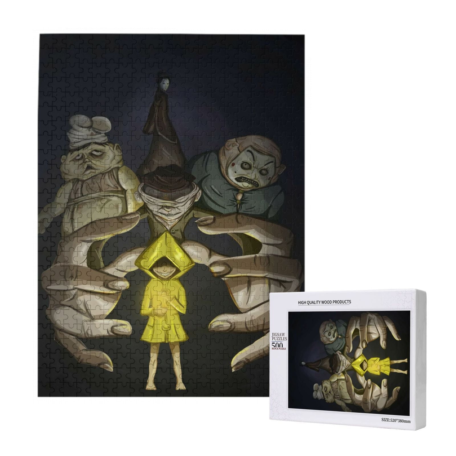 Little Nightmares 500 Piece Jigsaw Puzzle for Kids Adults, Colorful ...