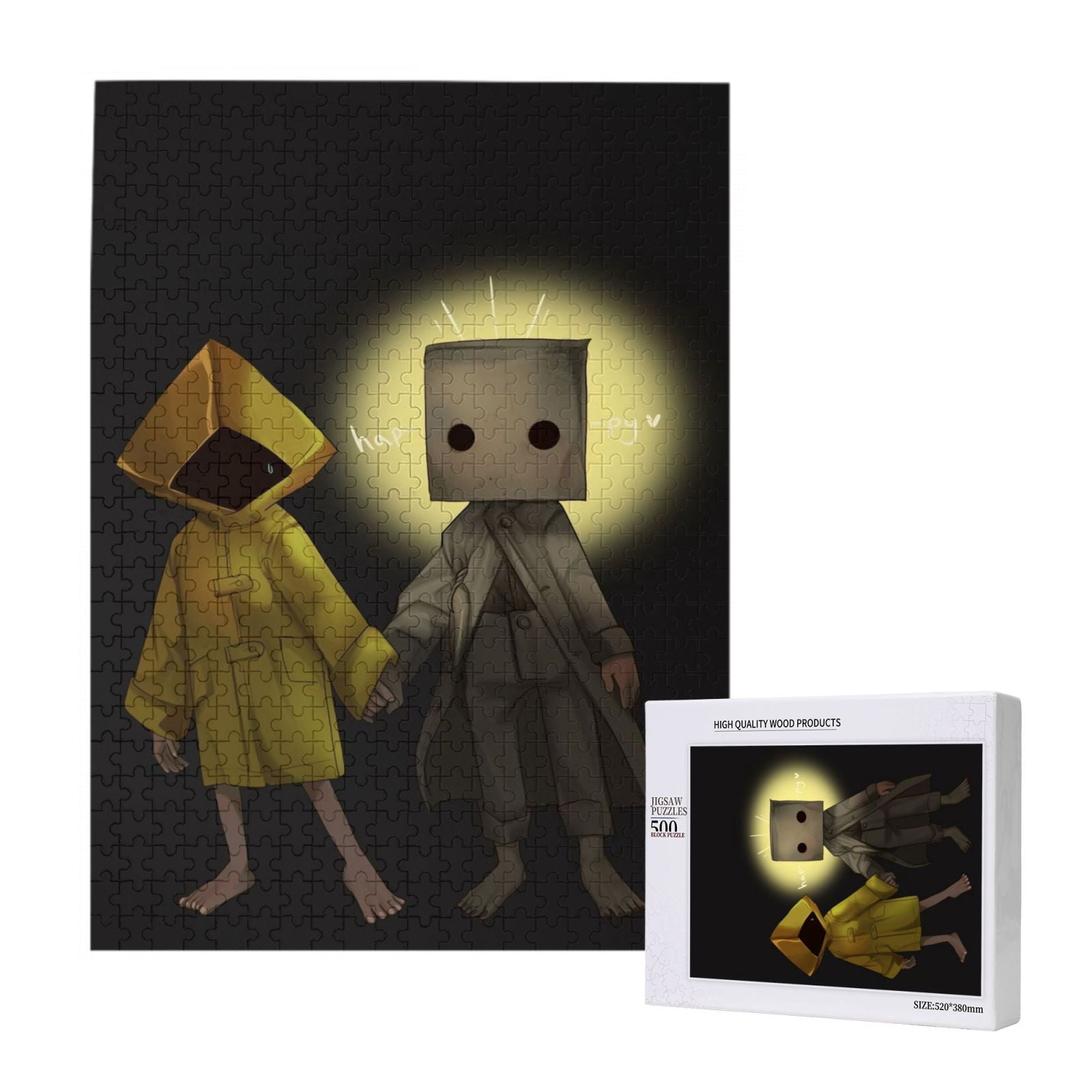 Little Nightmares 500 Piece Jigsaw Puzzle for Kids Adults, Colorful ...