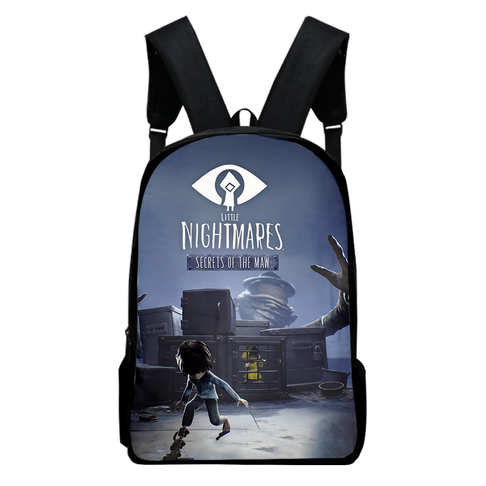 Little NightmaresI Backpack Merch Double Shoulder Bag Travel Bag Unisex Zipper Oxford Bag ...