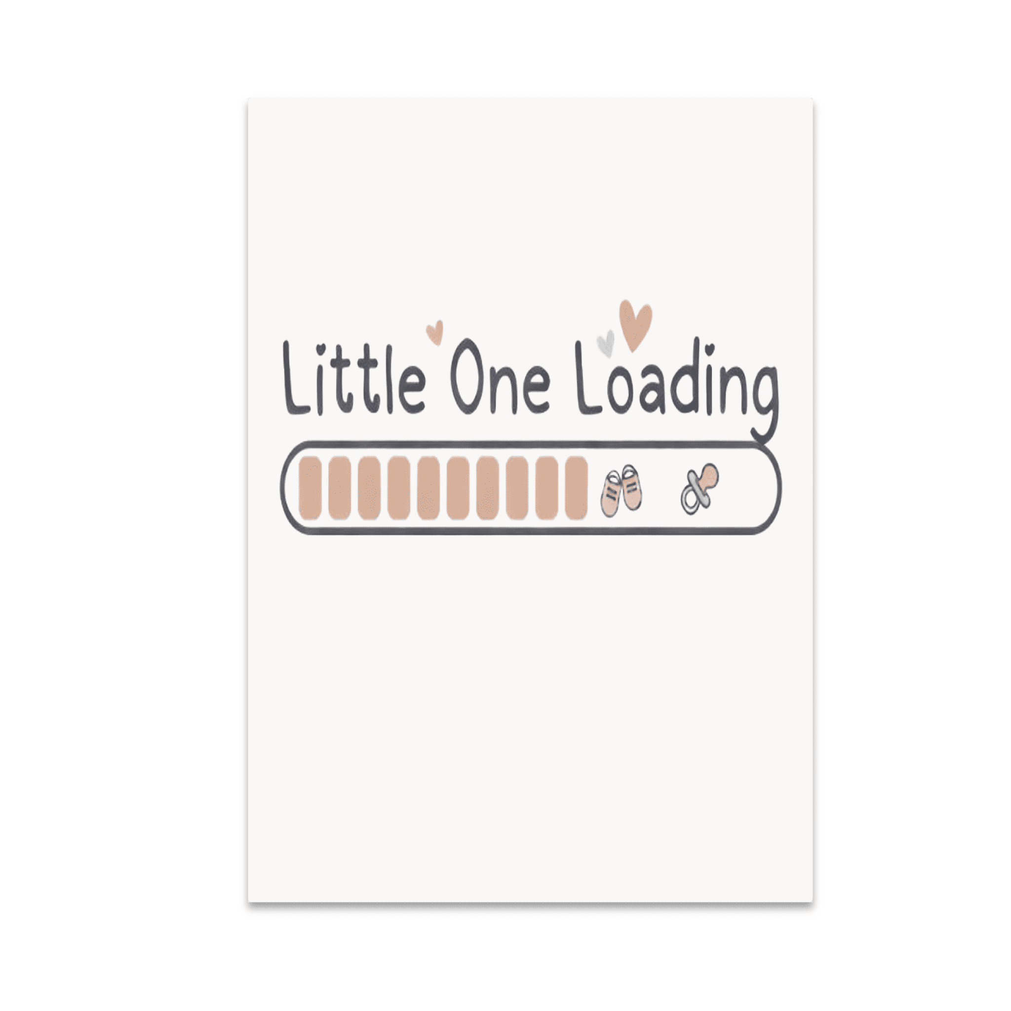 Little One Loading - Baby Announcement - 13x19 Poster Print - Walmart.com