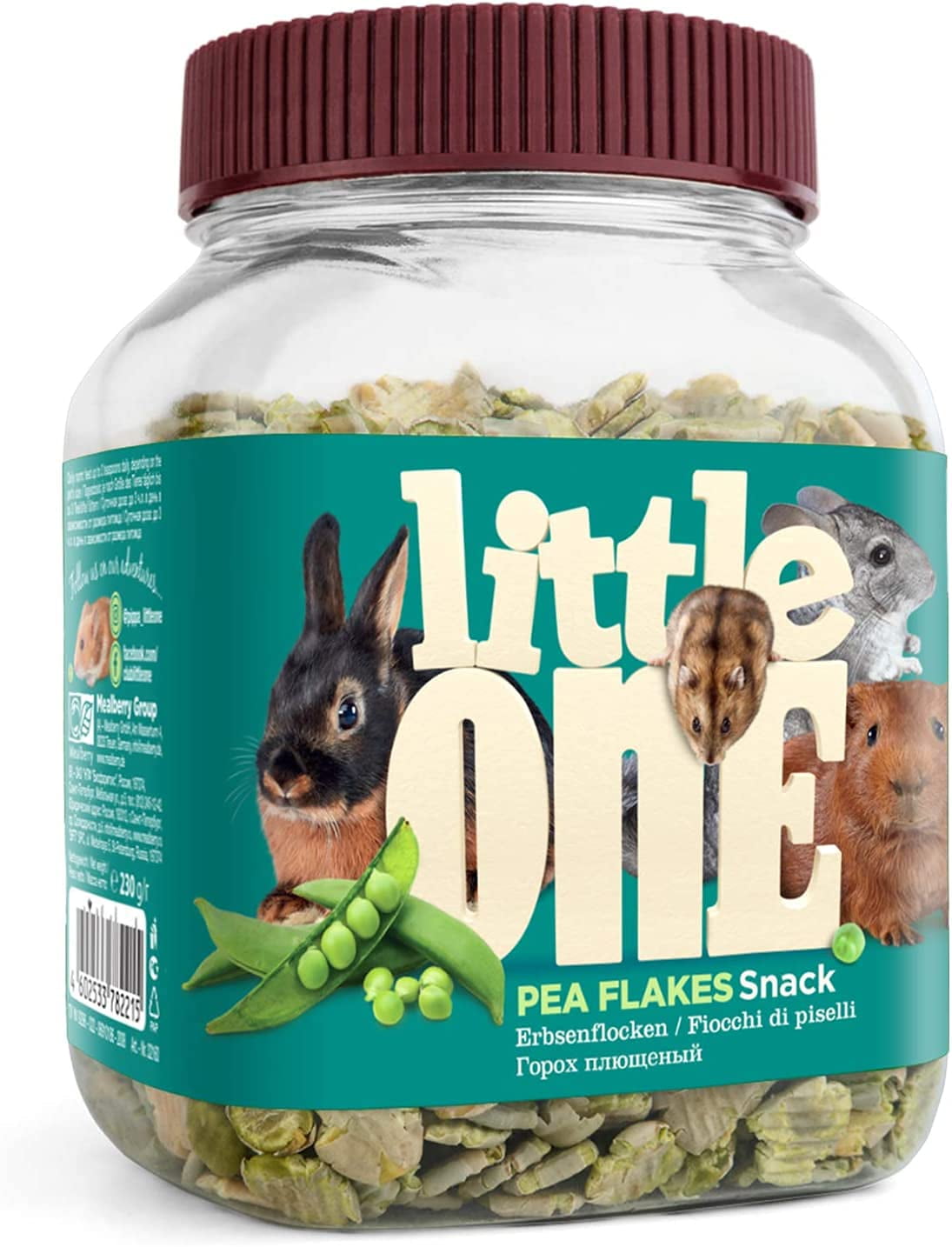 Little One Snack Pea Flakes In Tin 230 G - Walmart.com