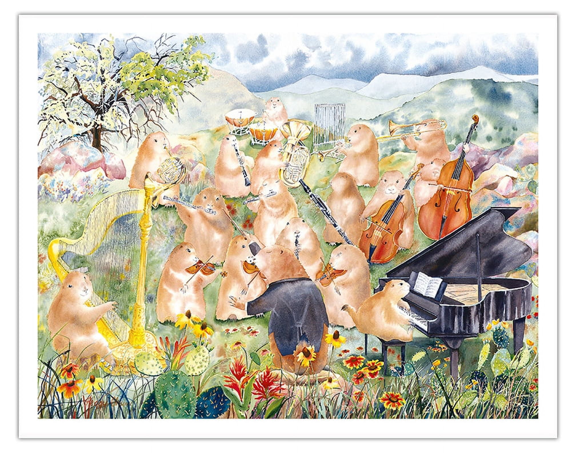 Little Orchestra Prairie - Musical Prairie Dogs - From an Original ...
