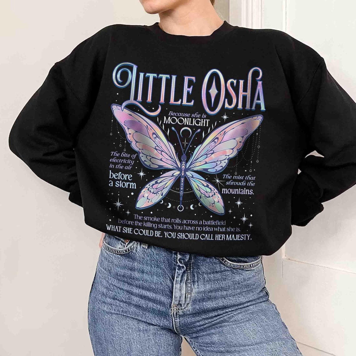 Little Osha Butterfly Sweatshirt, Quicksilver Callie Hart Shirt, Saeris ...