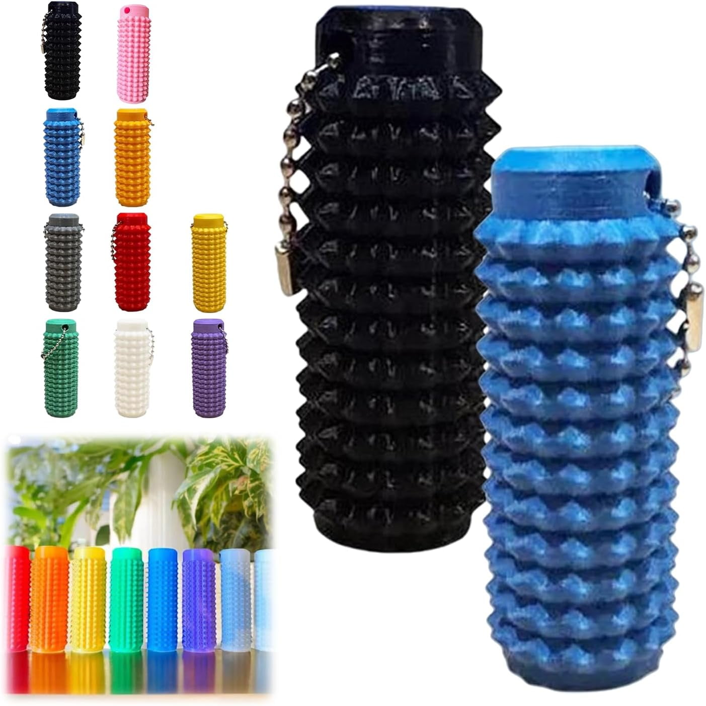 Little Ouchies Fidget, Spiky Grippie Stim Keychain, Pain Stim Fidget ...