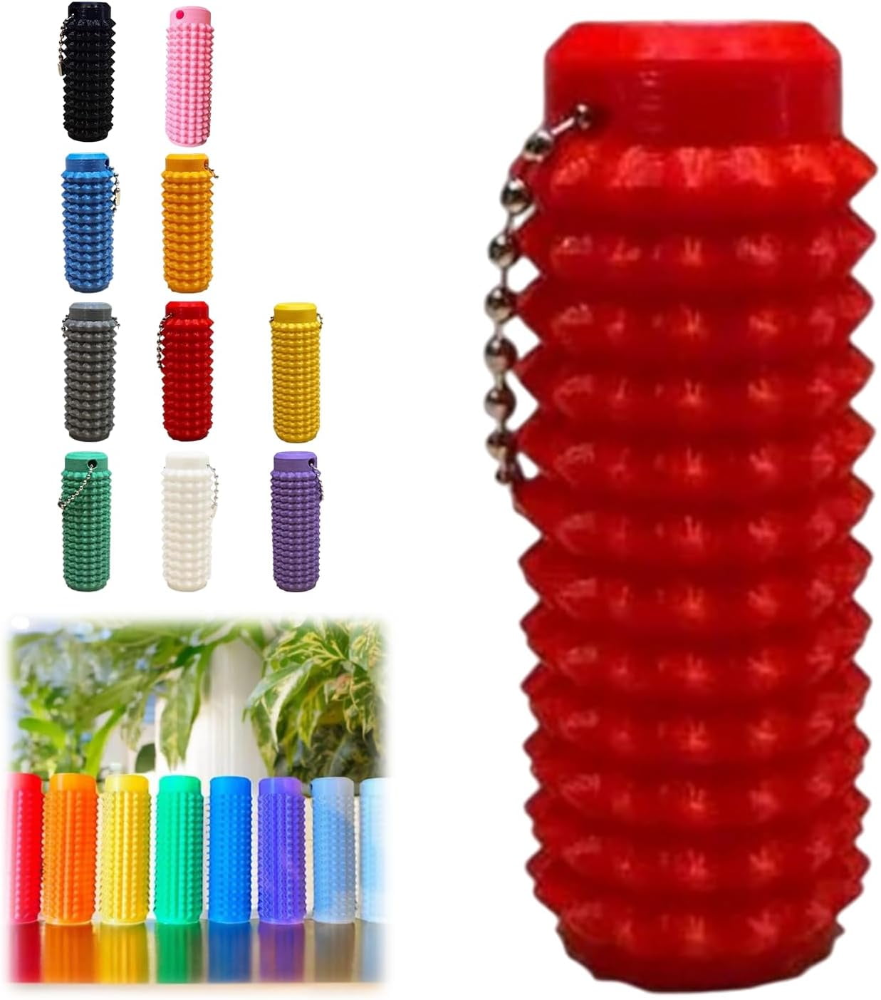 Little Ouchies Fidget, Spiky Grippie Stim Keychain, Pain Stim Fidget ...